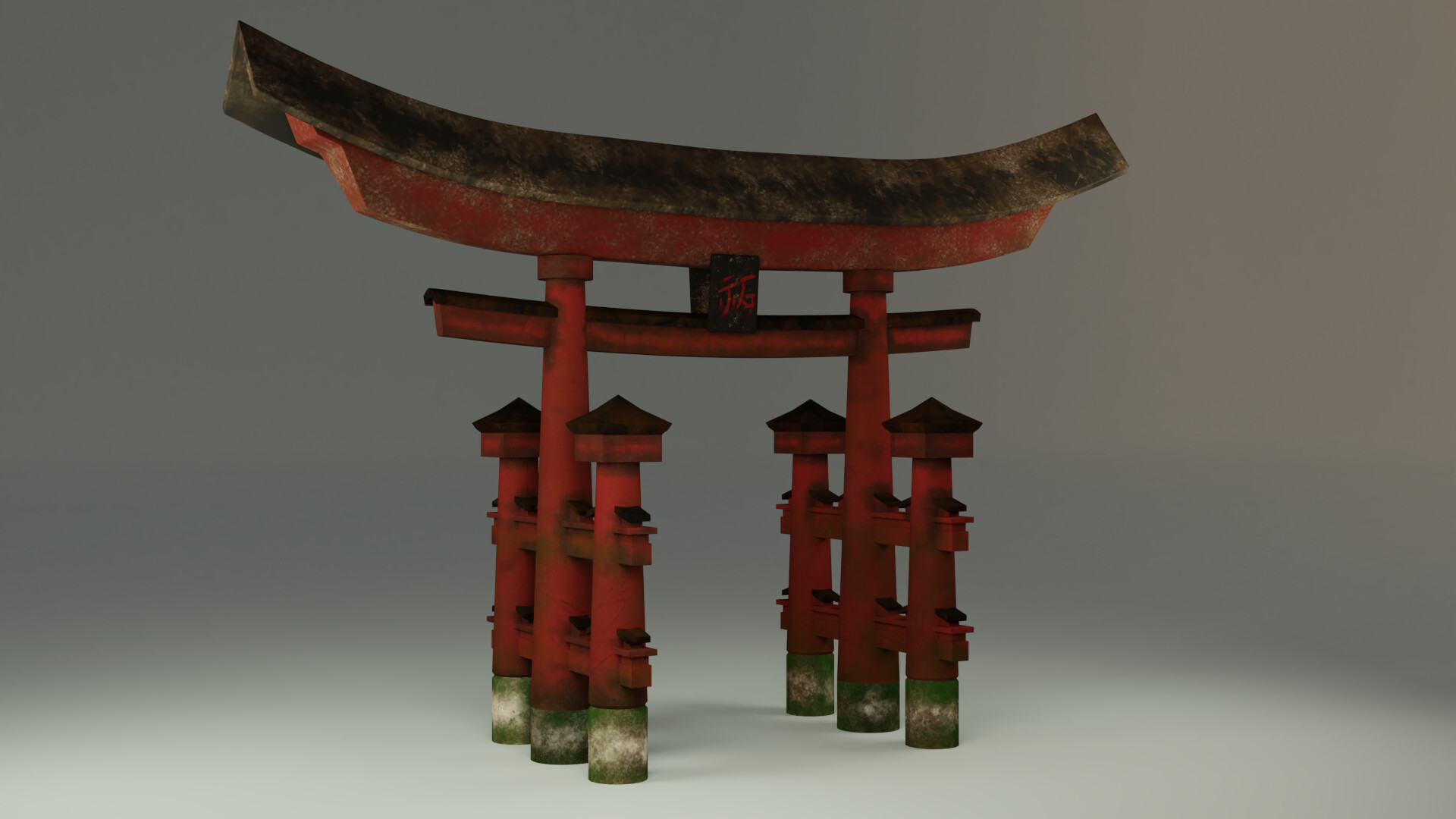 ArtStation - Japanese Ocean Shrine