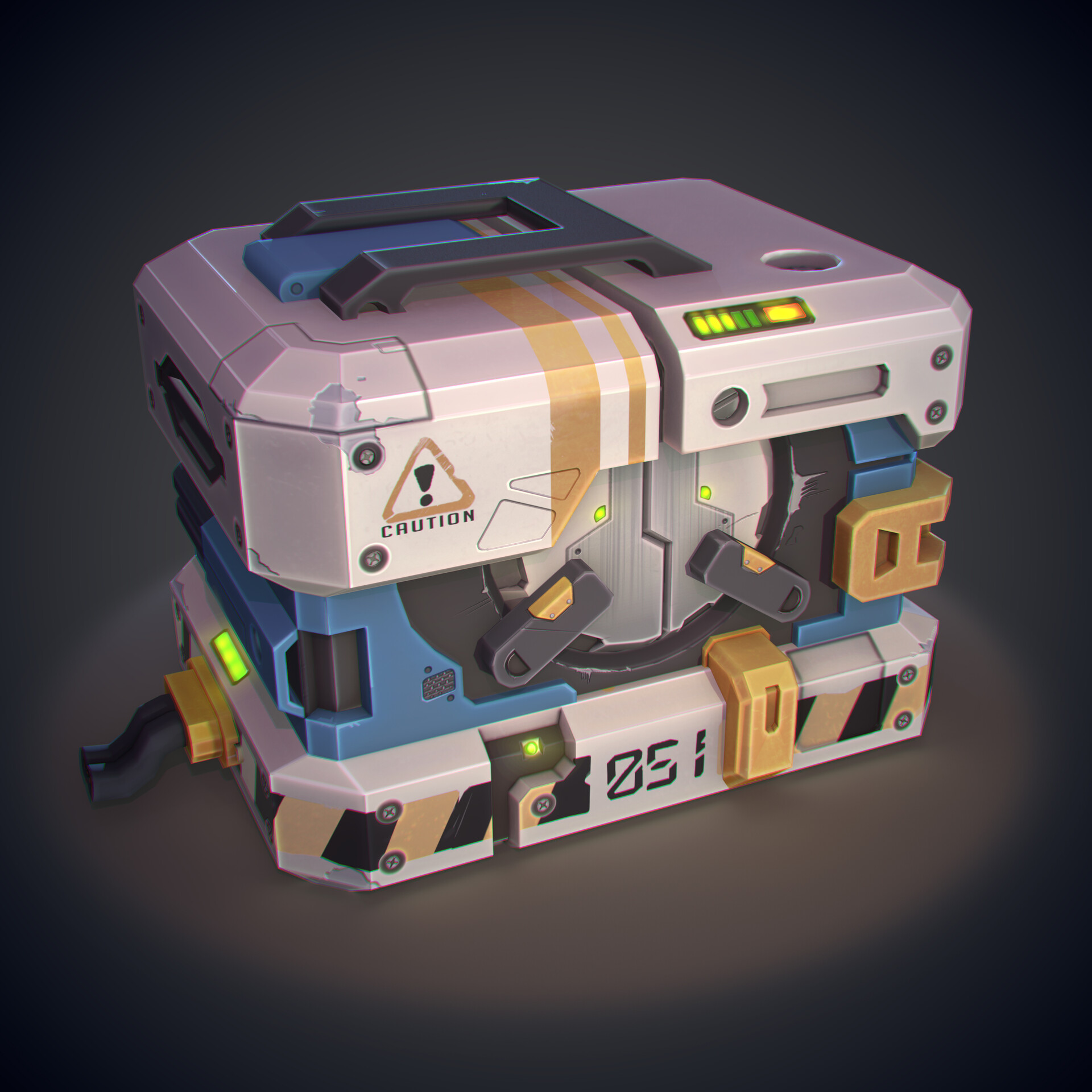 ArtStation - Stylized Loot box