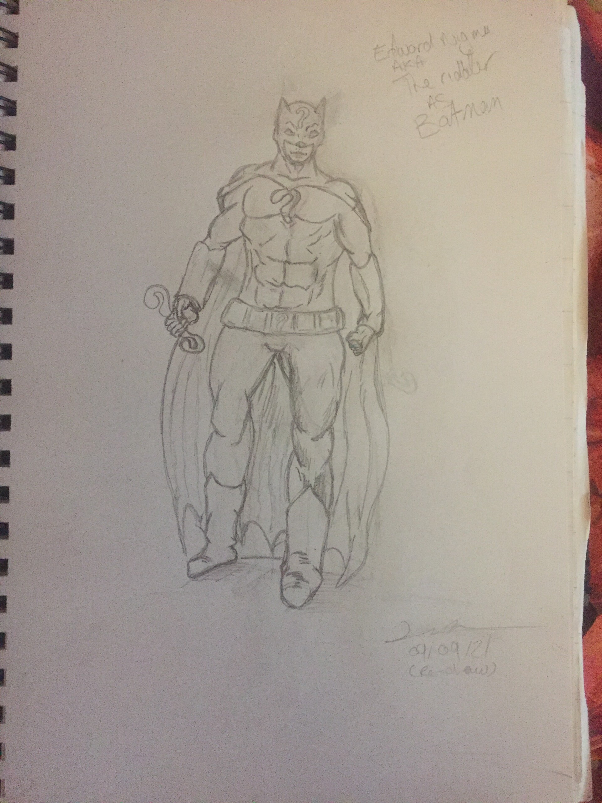 ArtStation - Edward Nygma as Batman