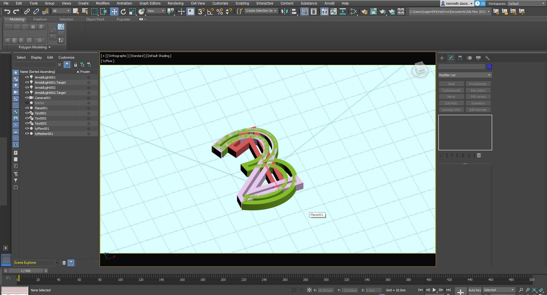 Ken Davis - tyFlow Morphing