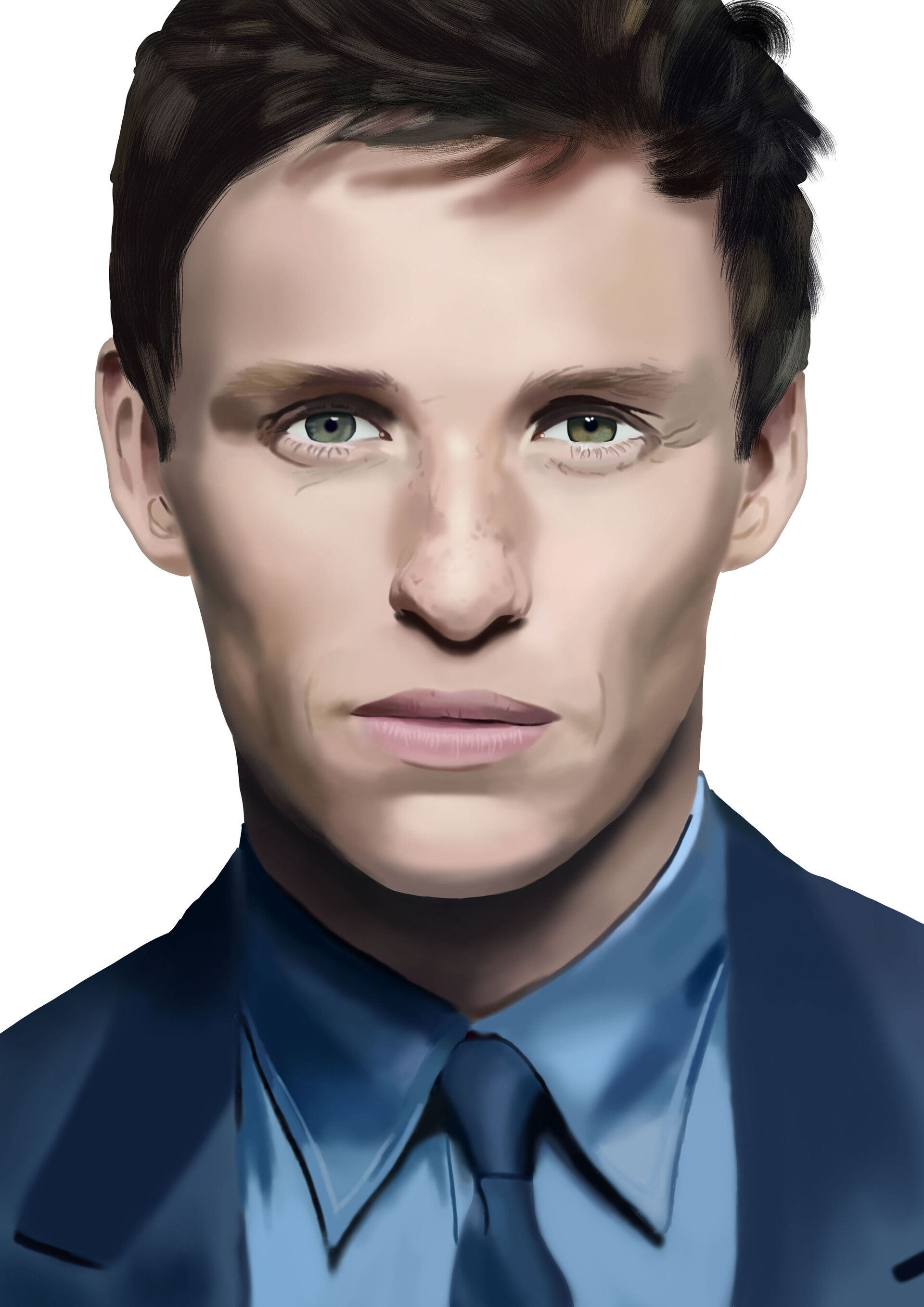 ArtStation - Portrait of Eddie Redmayne and Gal GadotFigure of Gal Gadot