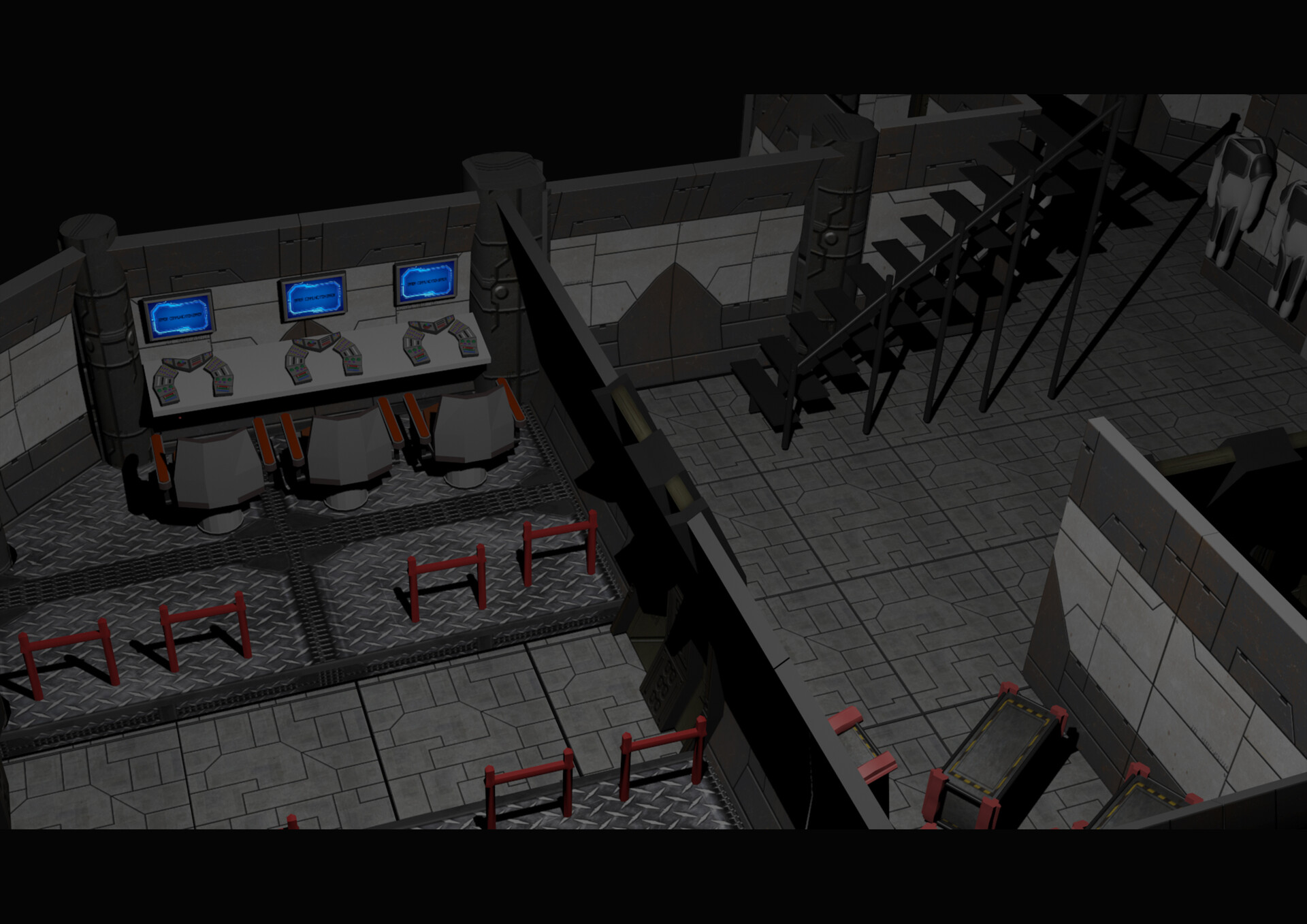 ArtStation - SpaceShip Consoles