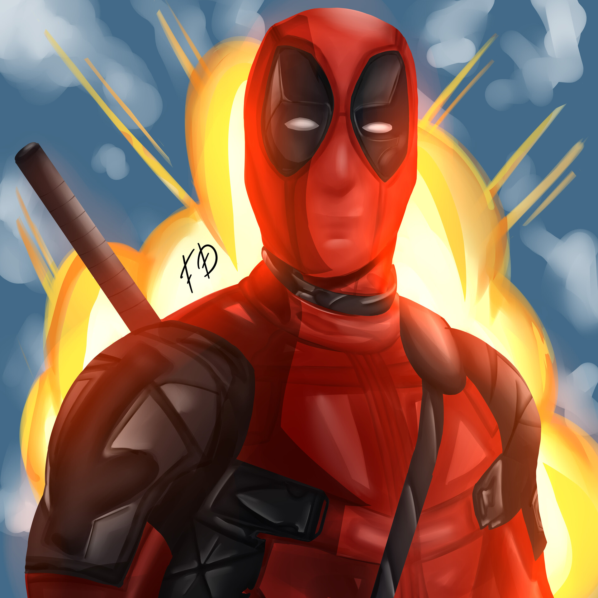 ArtStation - deadpool