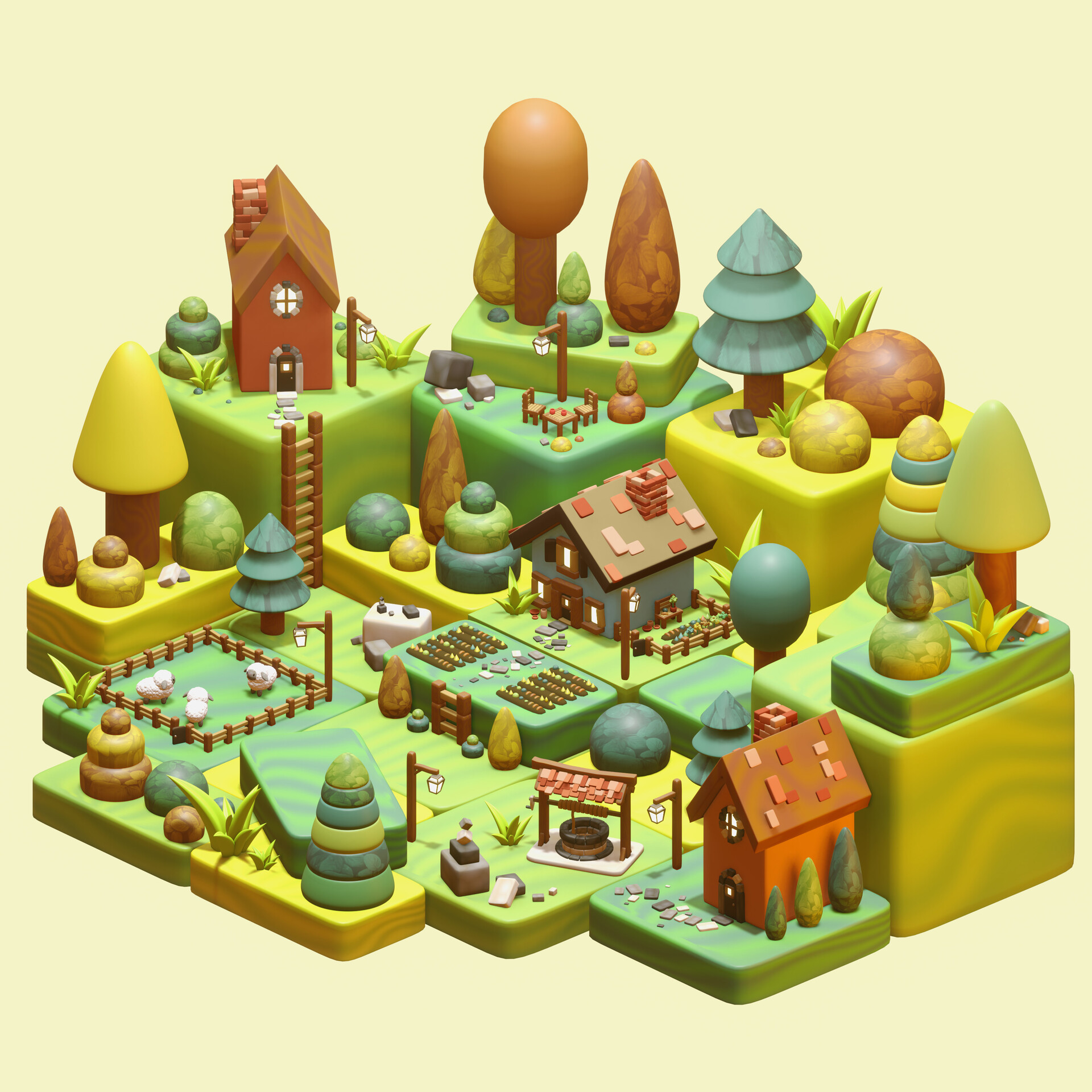 ArtStation - Build'A'Town