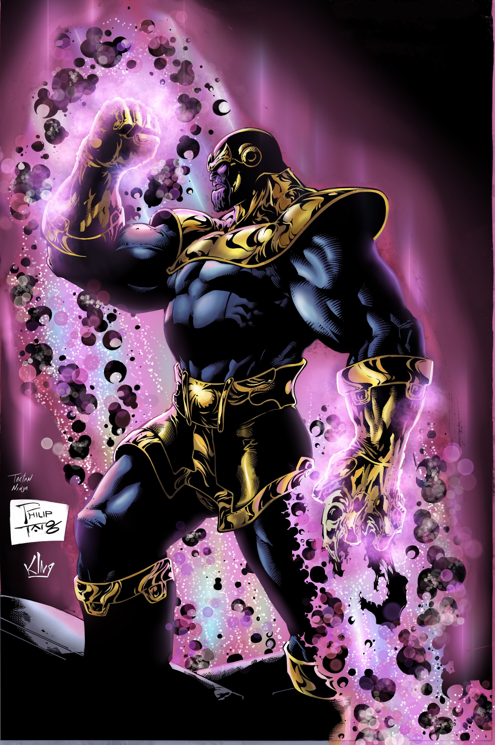 ArtStation - Thanos Pinup - My Colours over Philip Tan pencils and ...