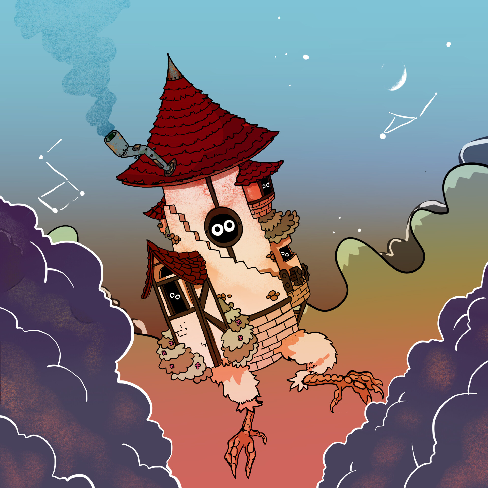 ArtStation - Living Castle Reduction