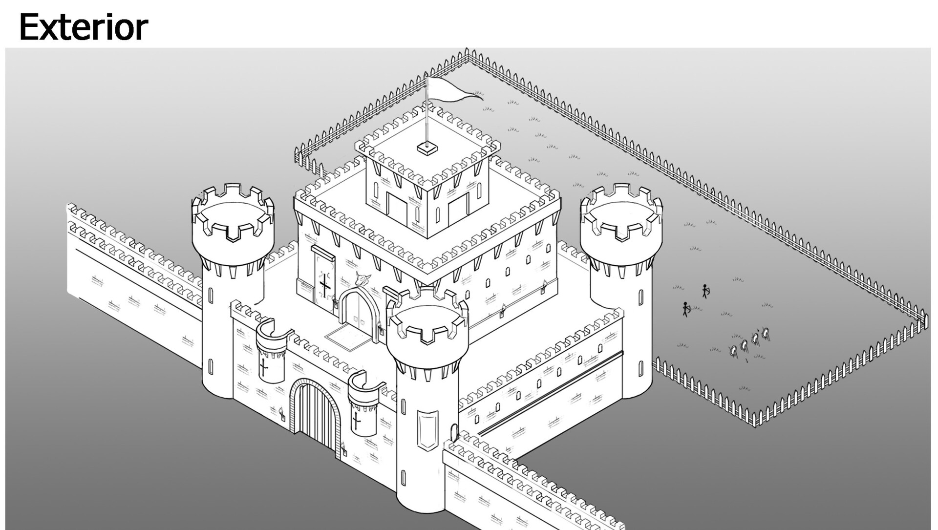 ArtStation - Castle concept art