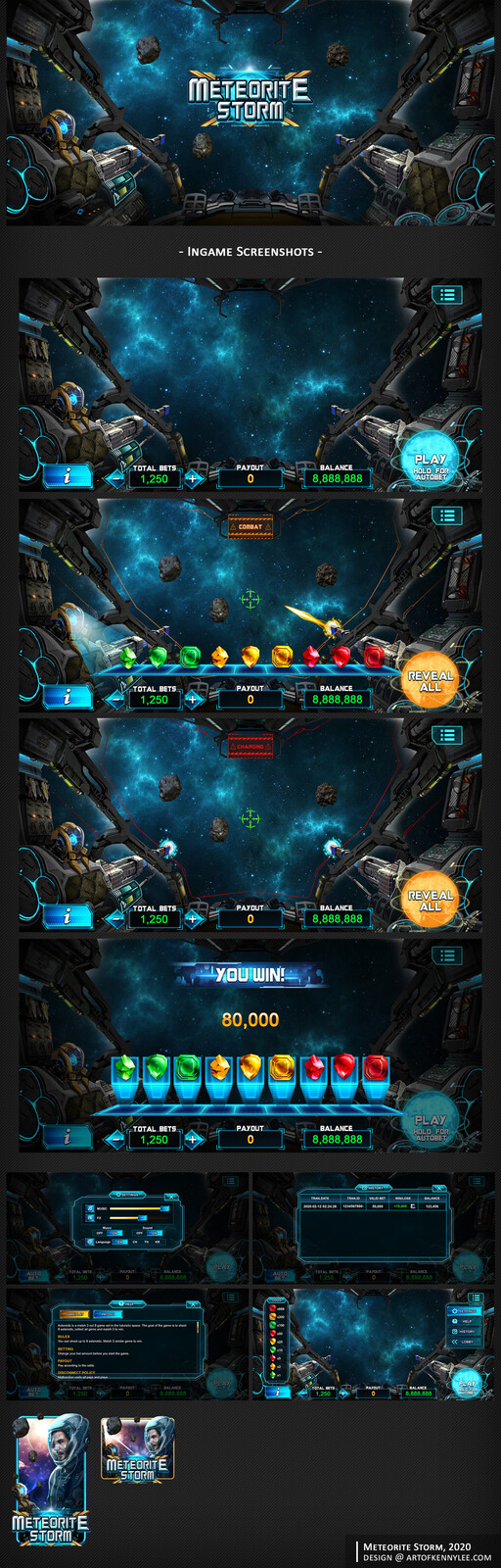 Kenny Lee - Meteorite Storm Arcade