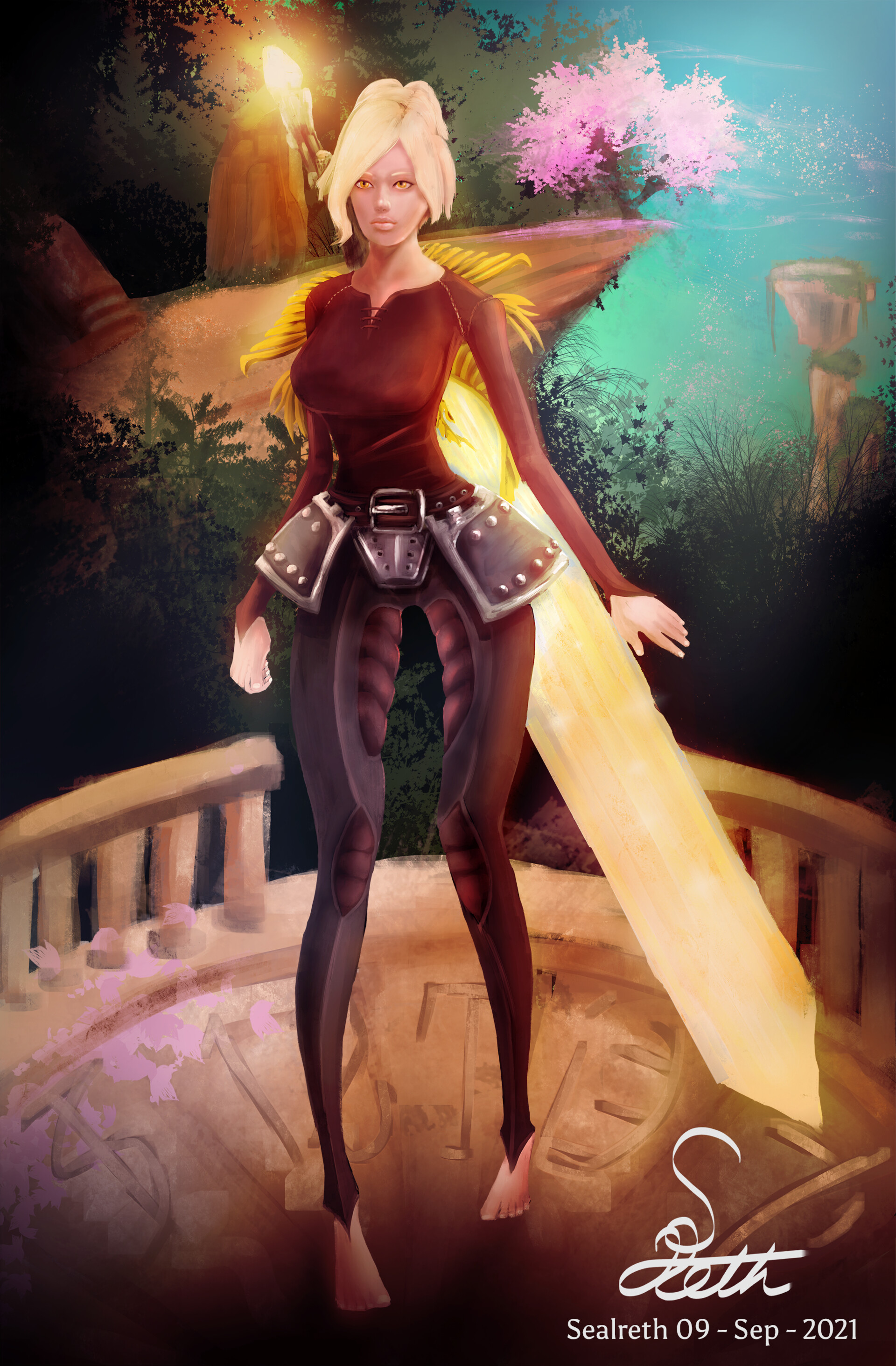 ArtStation - Mystic Illustrations #6 - MASTER DUELIST ZYNTREX