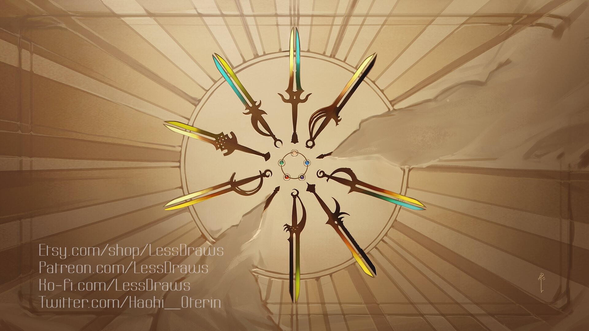 ArtStation - Mirran Swords