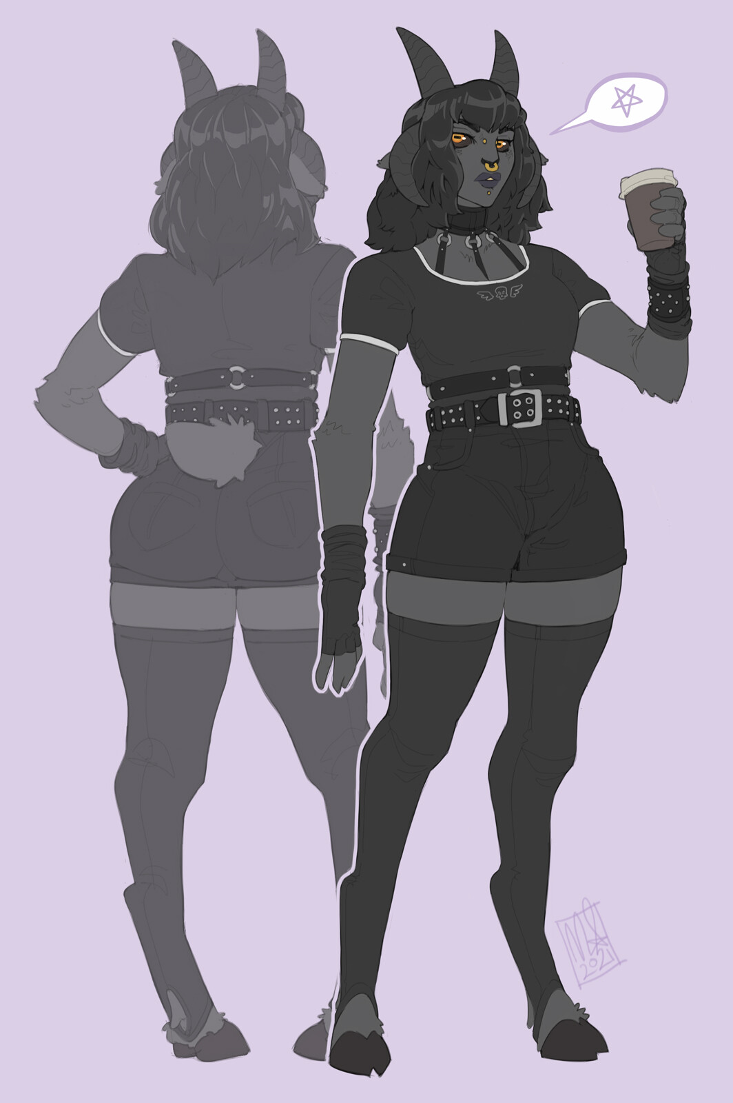 ArtStation - Goat Gothic