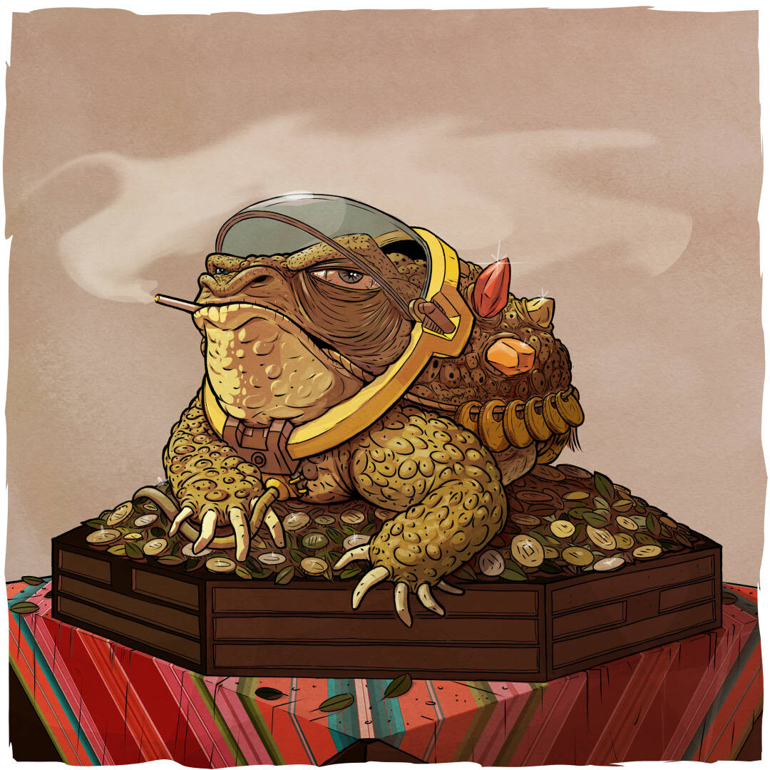 ArtStation - Sapo (frog)