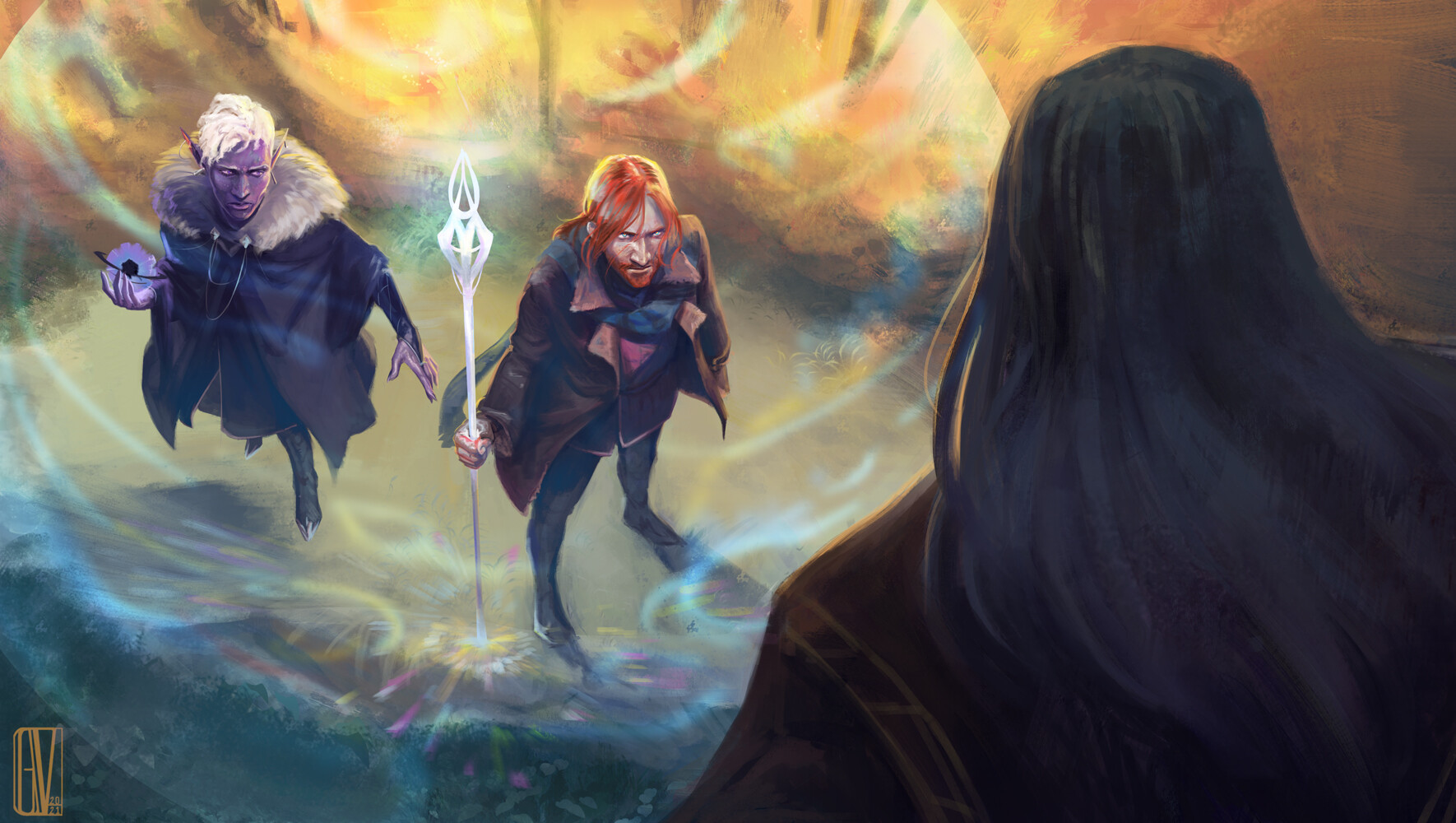 ArtStation - Wizard standoff