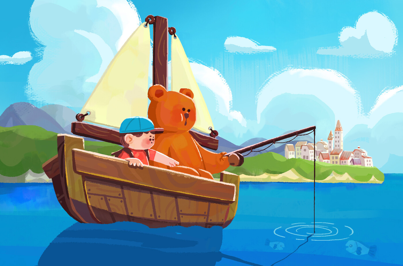 ArtStation - fishing