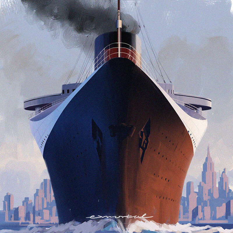 ArtStation - SS Normandie