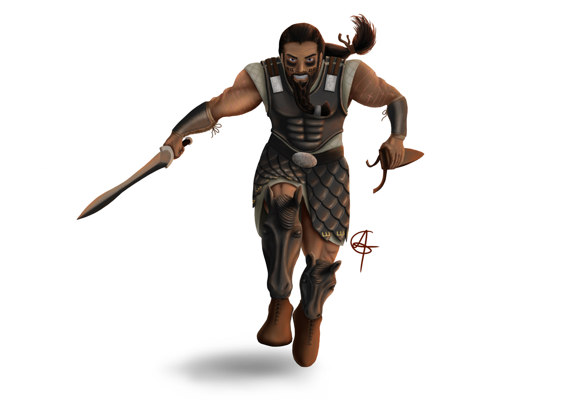 ArtStation - Renharth - Rune lord of Death