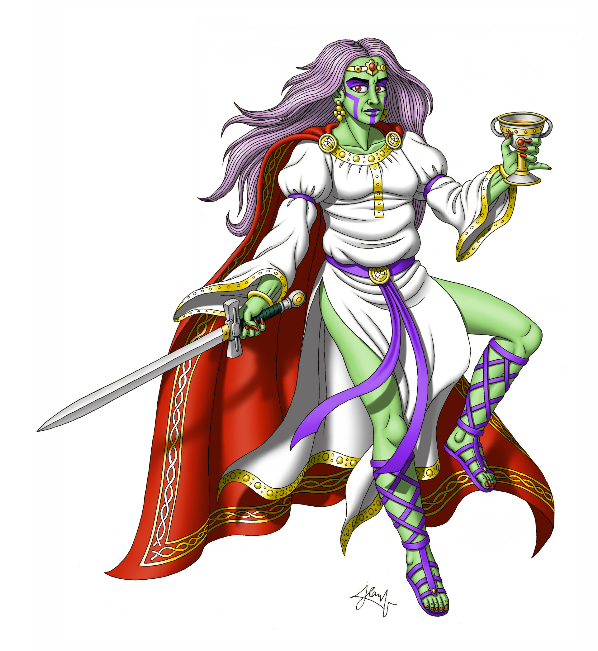 ArtStation - Queen Medb