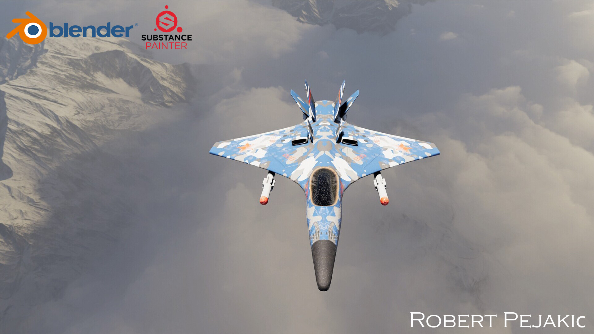 ArtStation - Russian fighter jet model - game ready