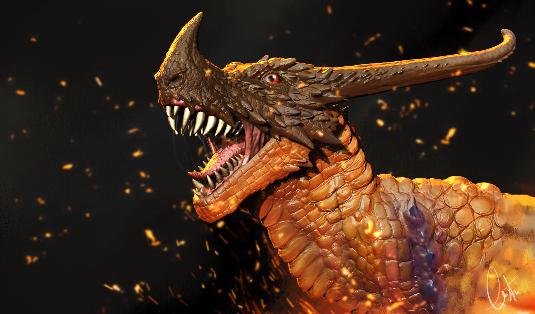 ArtStation - Greymon Fanart