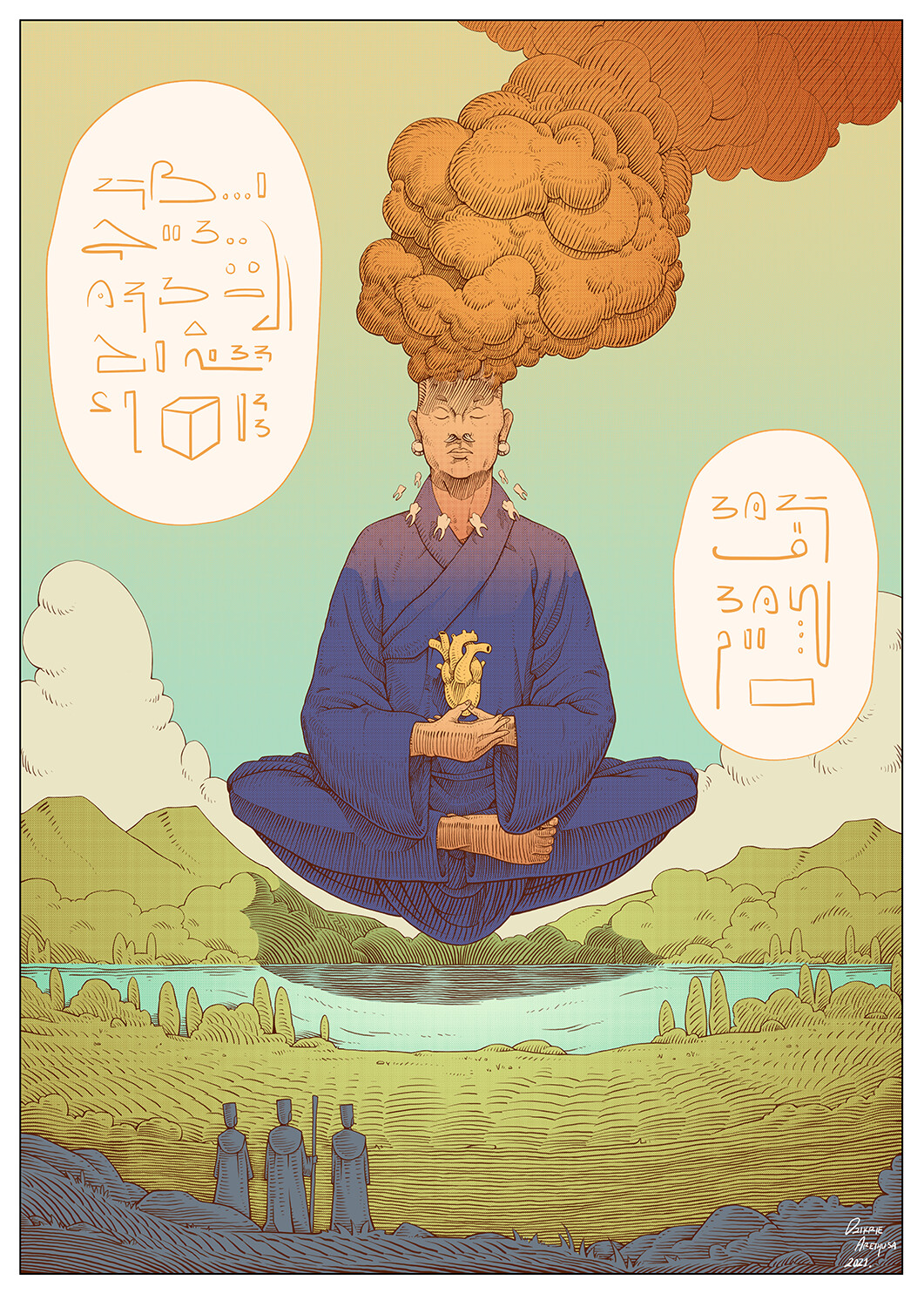 ArtStation - Be Calm Like Fire