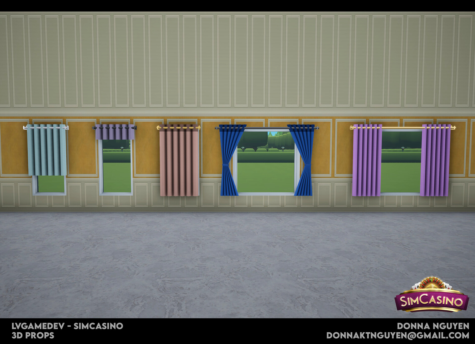 Donna Nguyen - SimCasino 3D Props