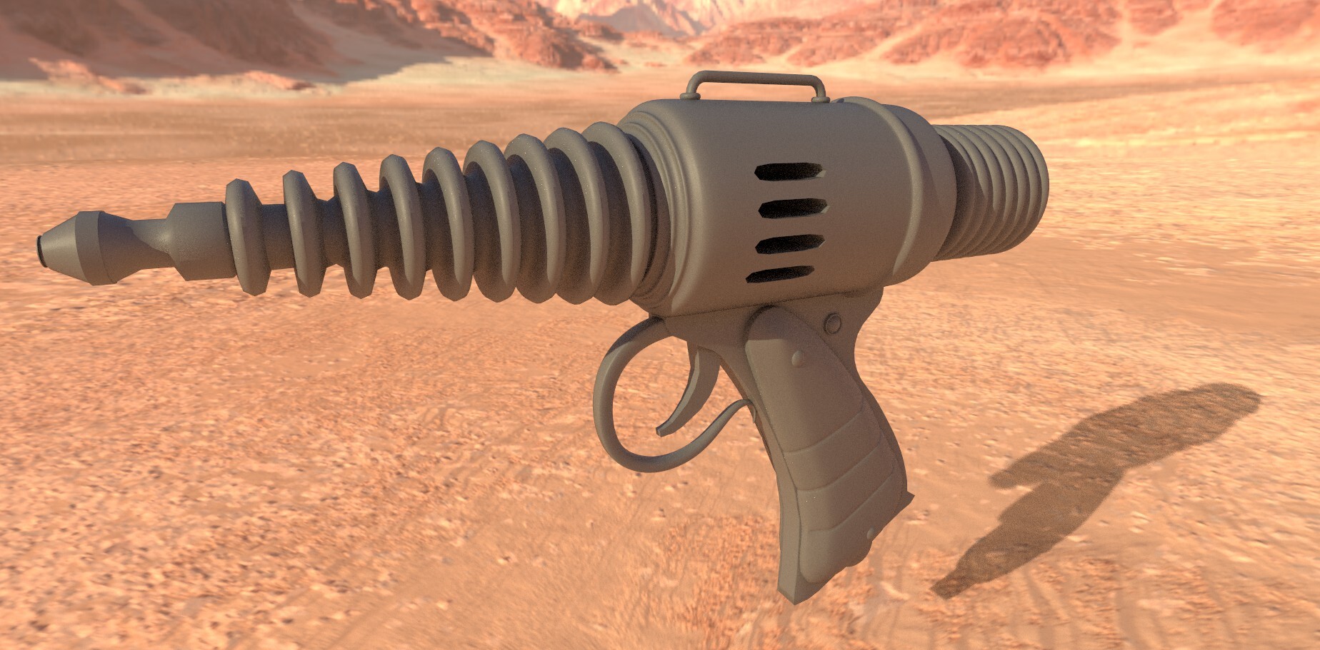 ArtStation - Laser gun