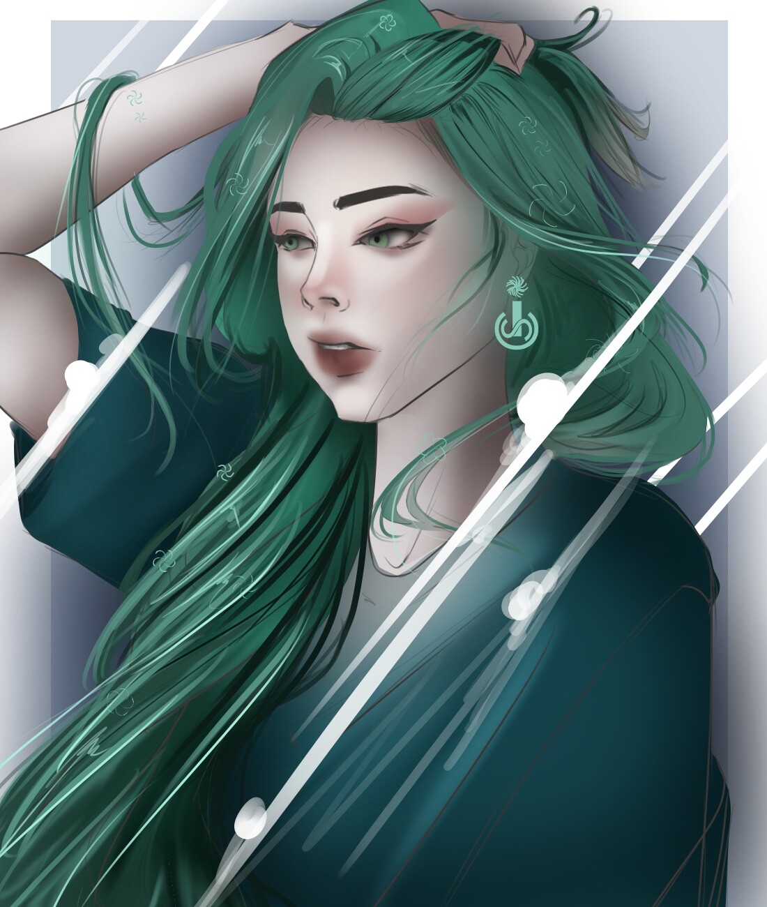 ArtStation - Teresa Hair Preparation day