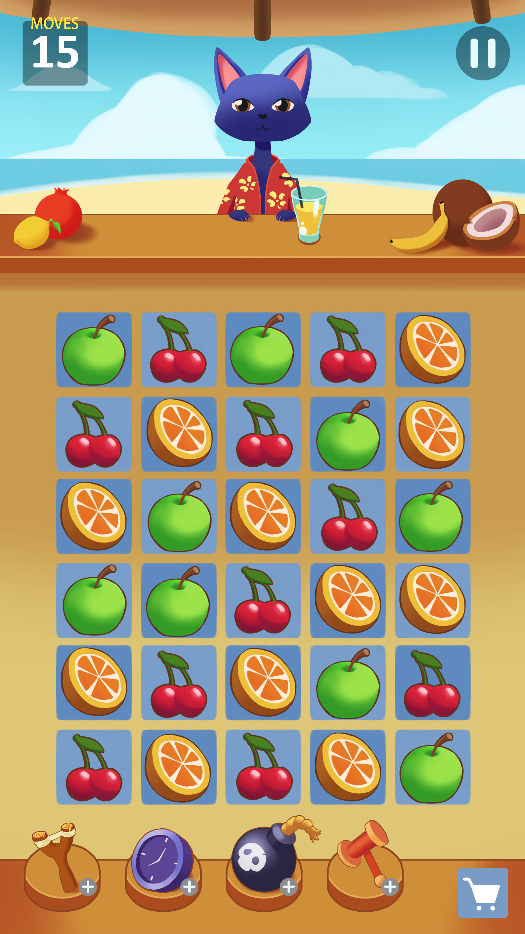 ArtStation - match three game art