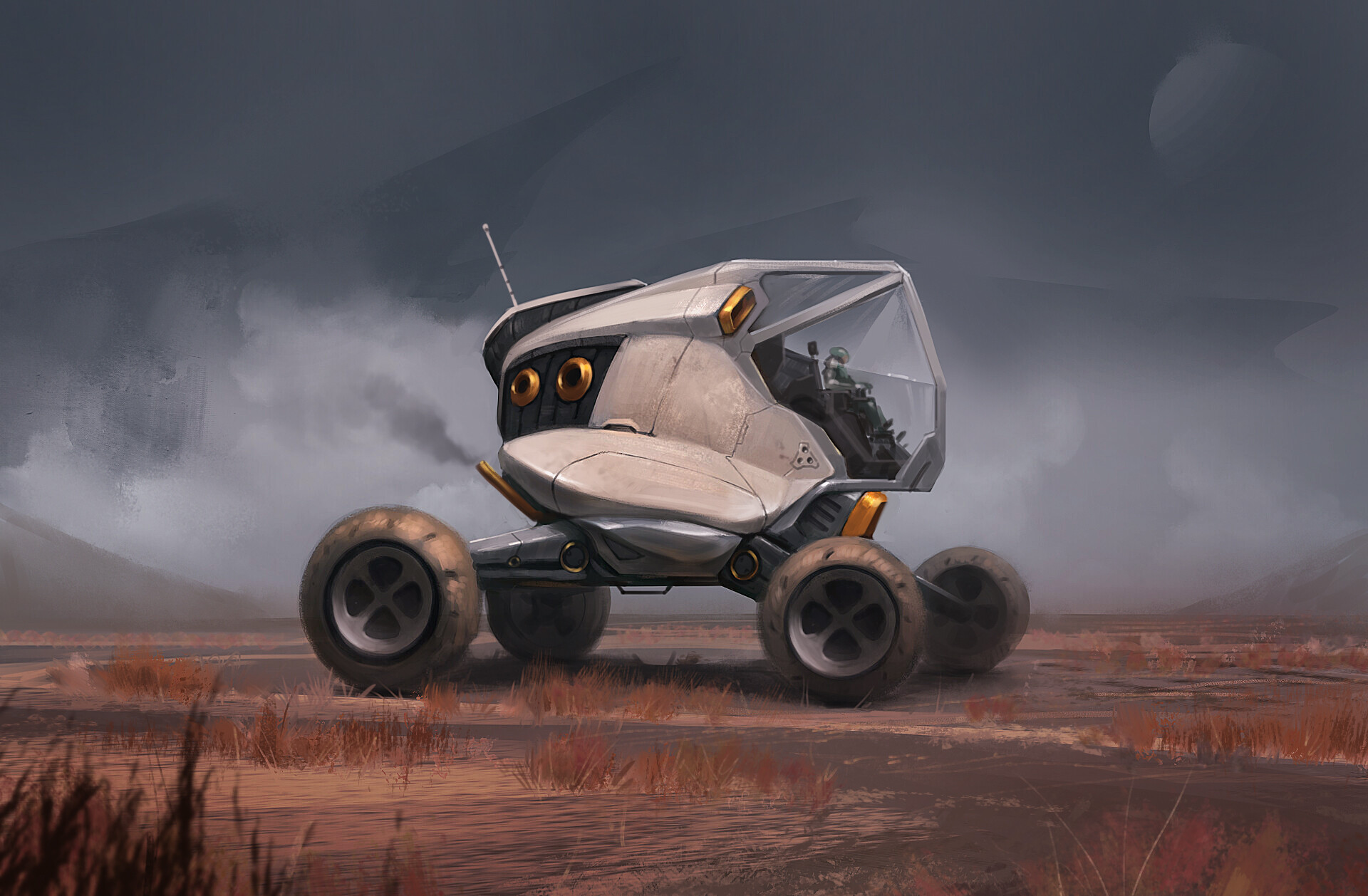 ArtStation - Expedition Vehicle concept