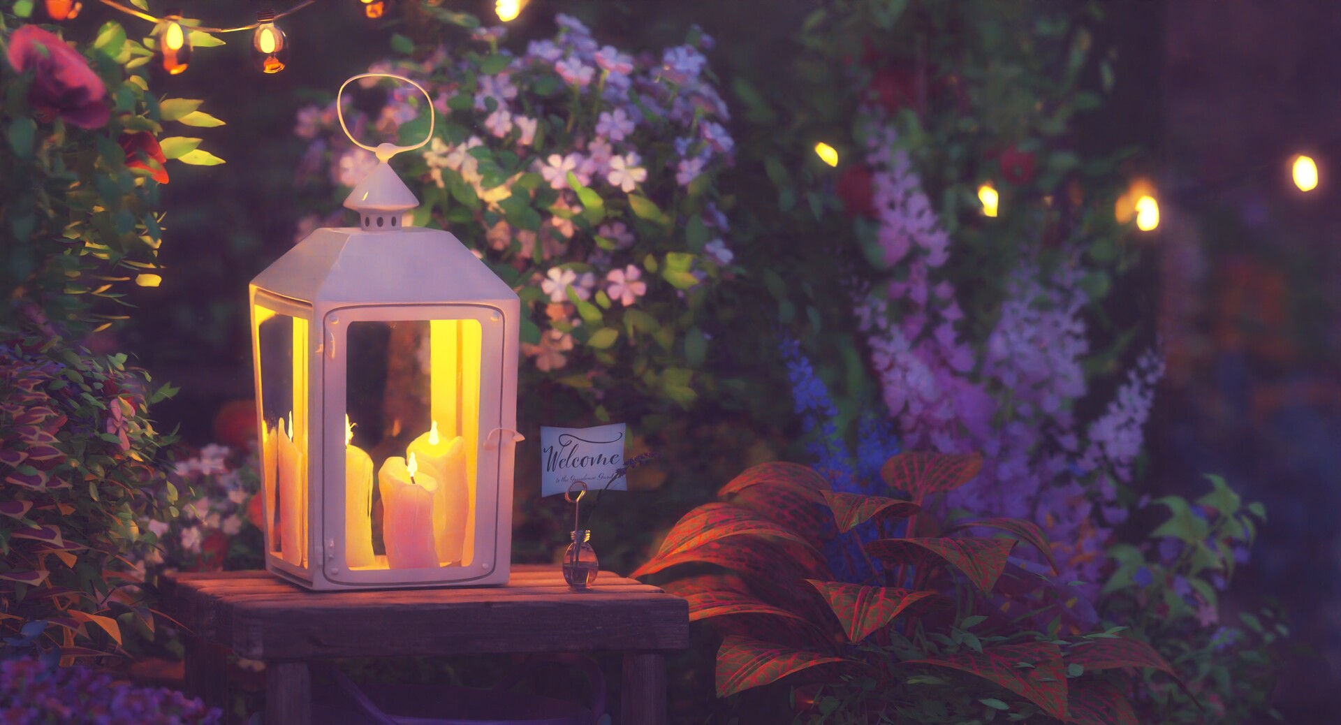 ArtStation - ‘Welcome to the Greenhouse Garden’