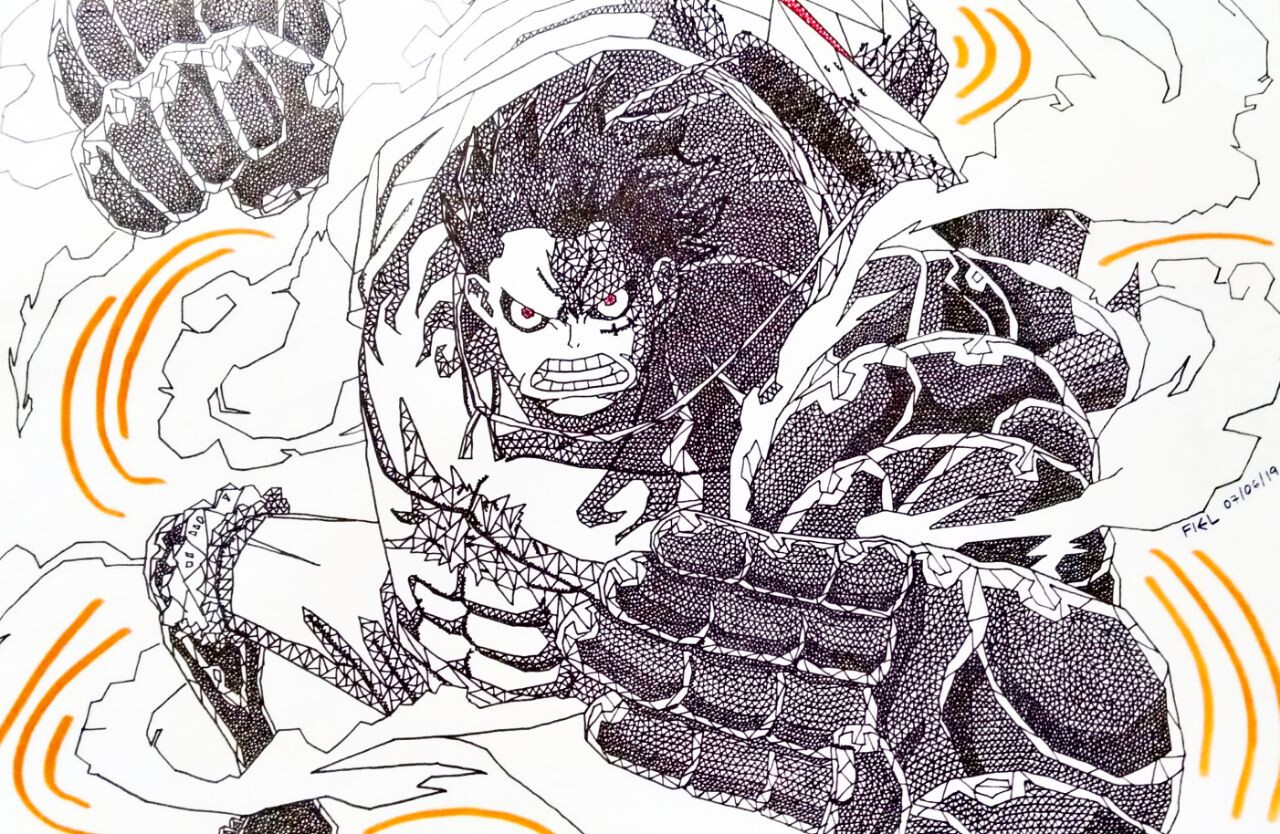 ArtStation - One Piece - Luffy