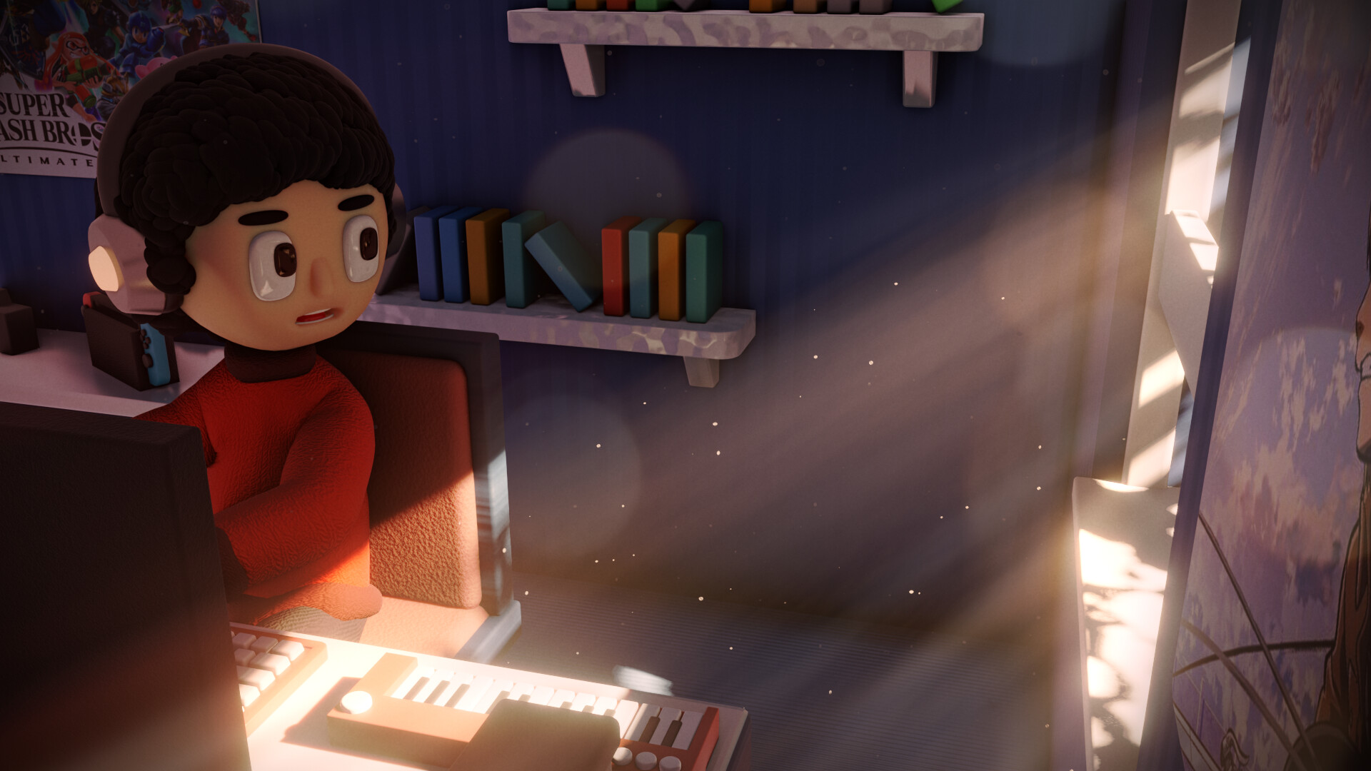 ArtStation - Boy on the PC