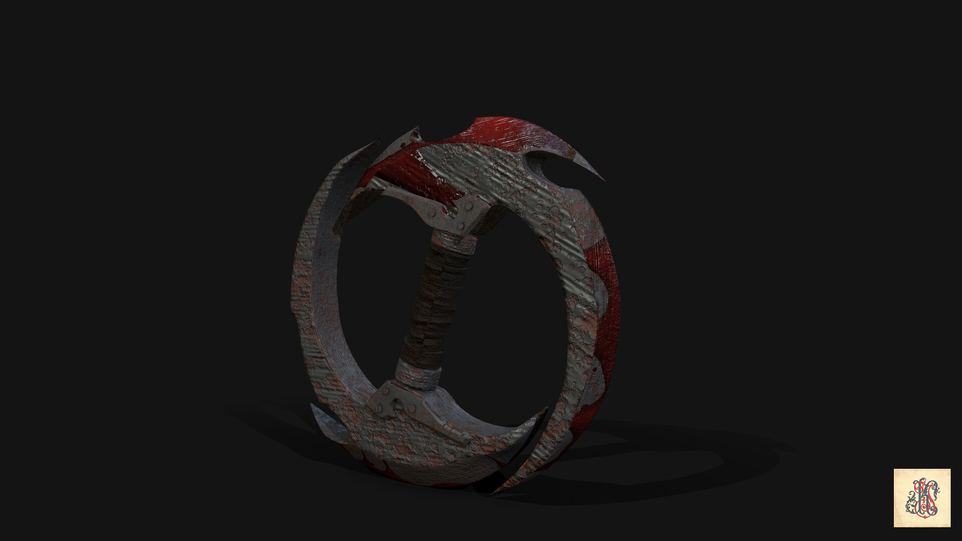 ArtStation - chakram weapon