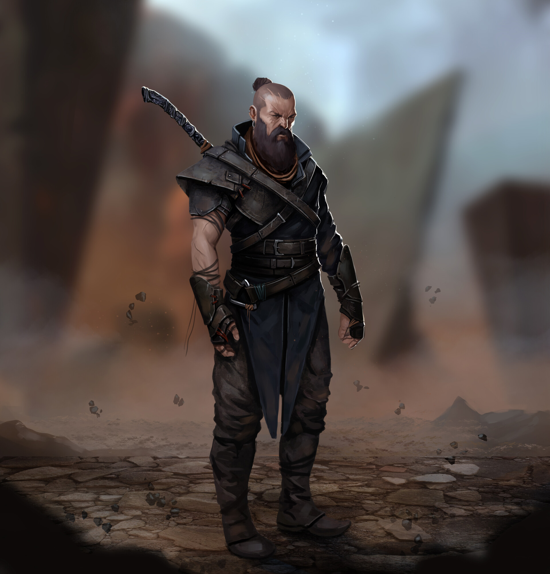 ArtStation - Personnage pré-tiré - Thala - Les Chroniques de l'Ombre