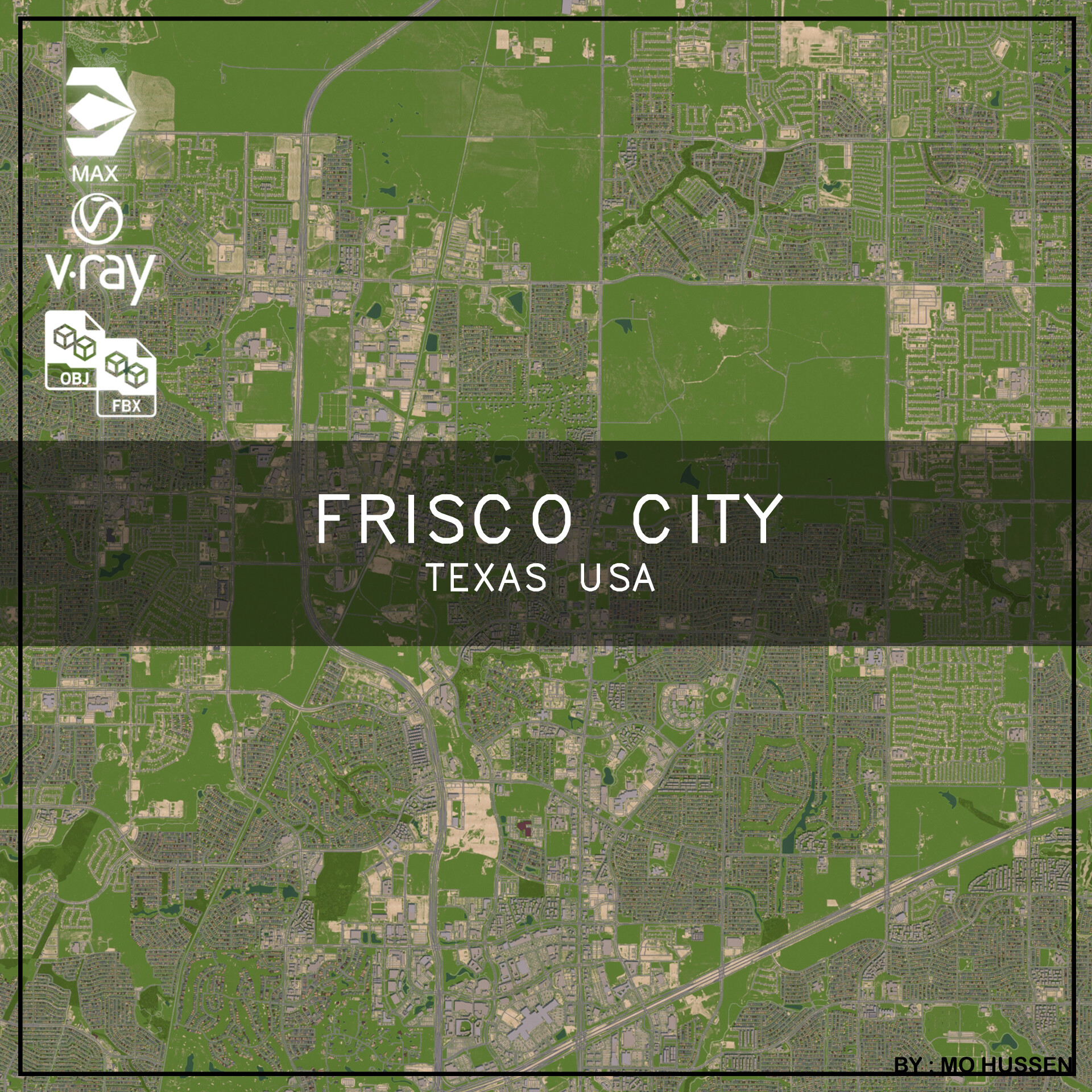 ArtStation - Frisco city Texas USA