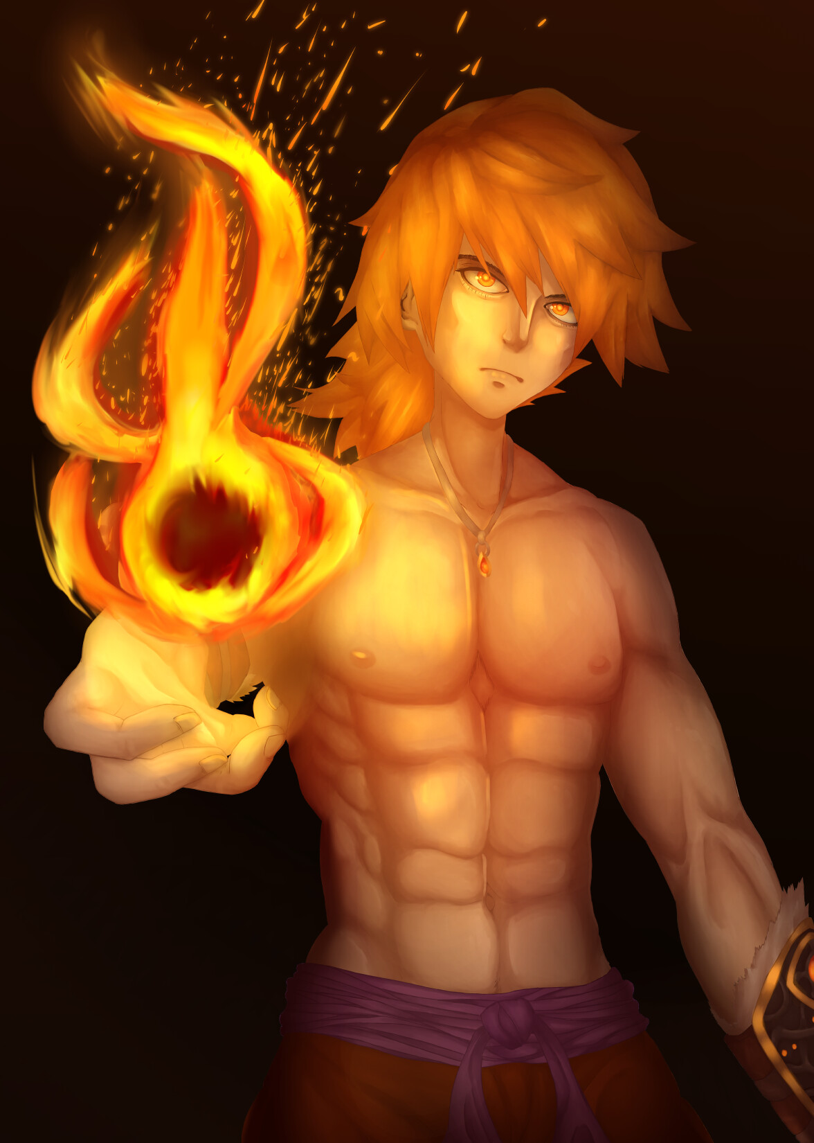 Fire Elemental Boy