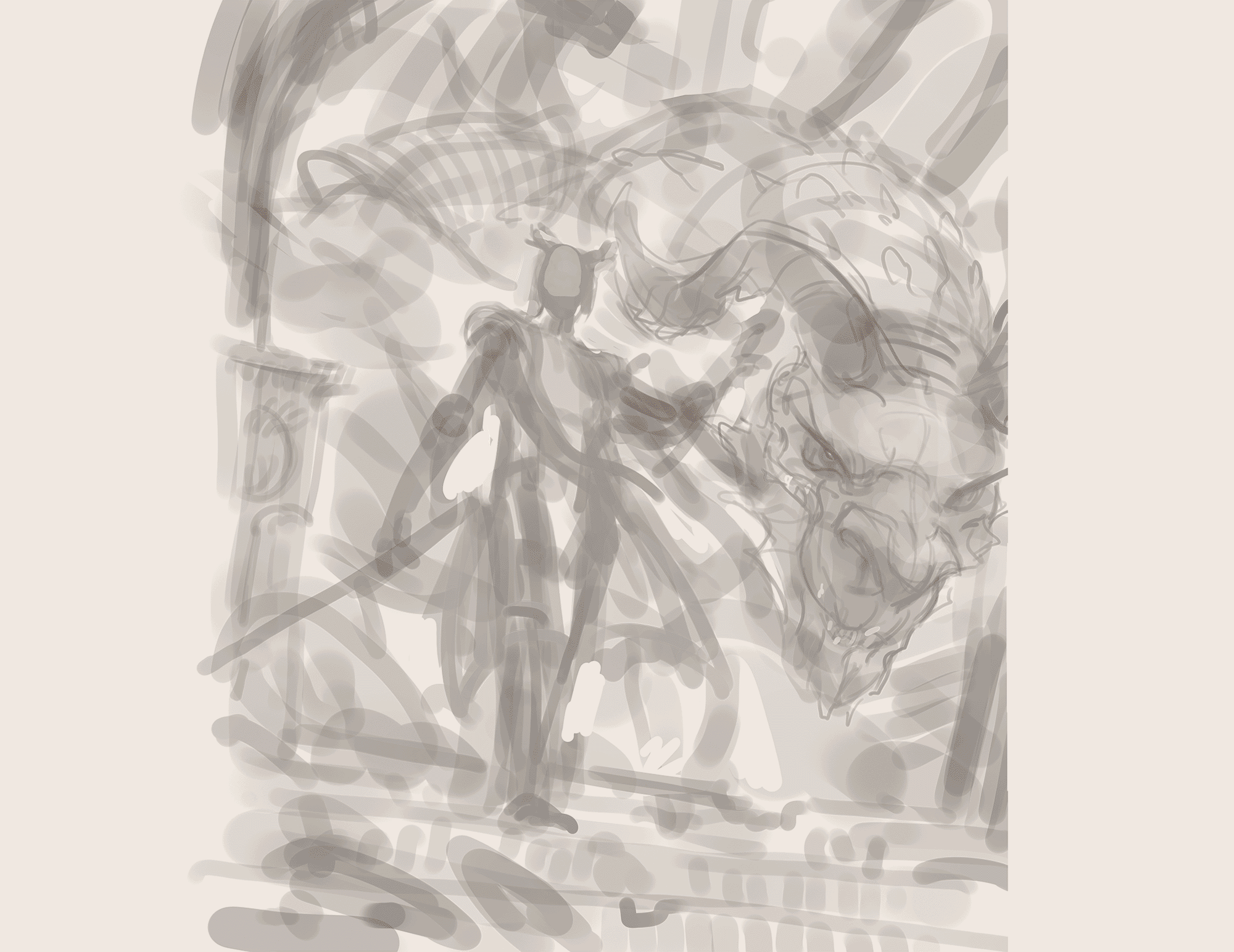 how to draw a queen dragon