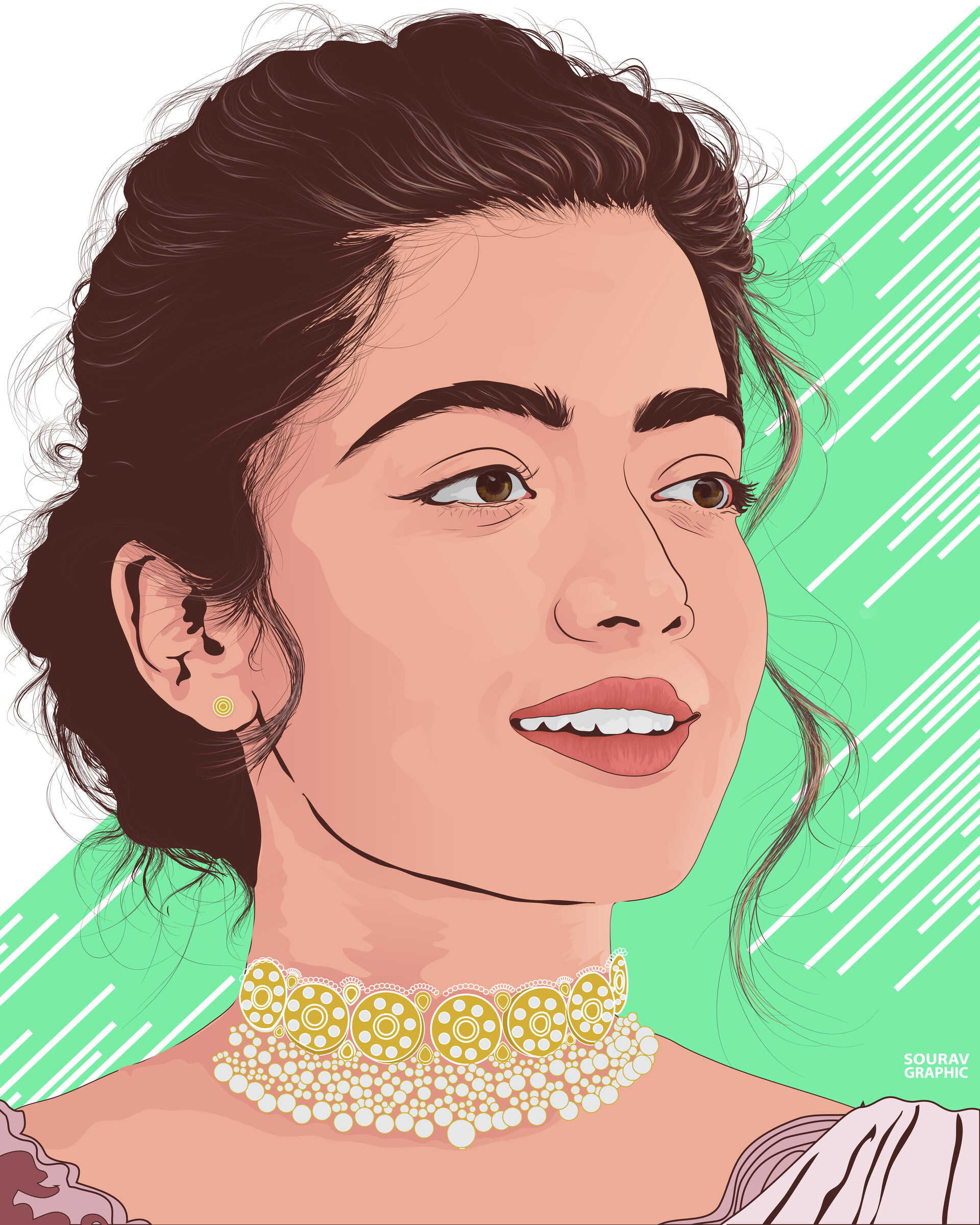 ArtStation - vector portrait