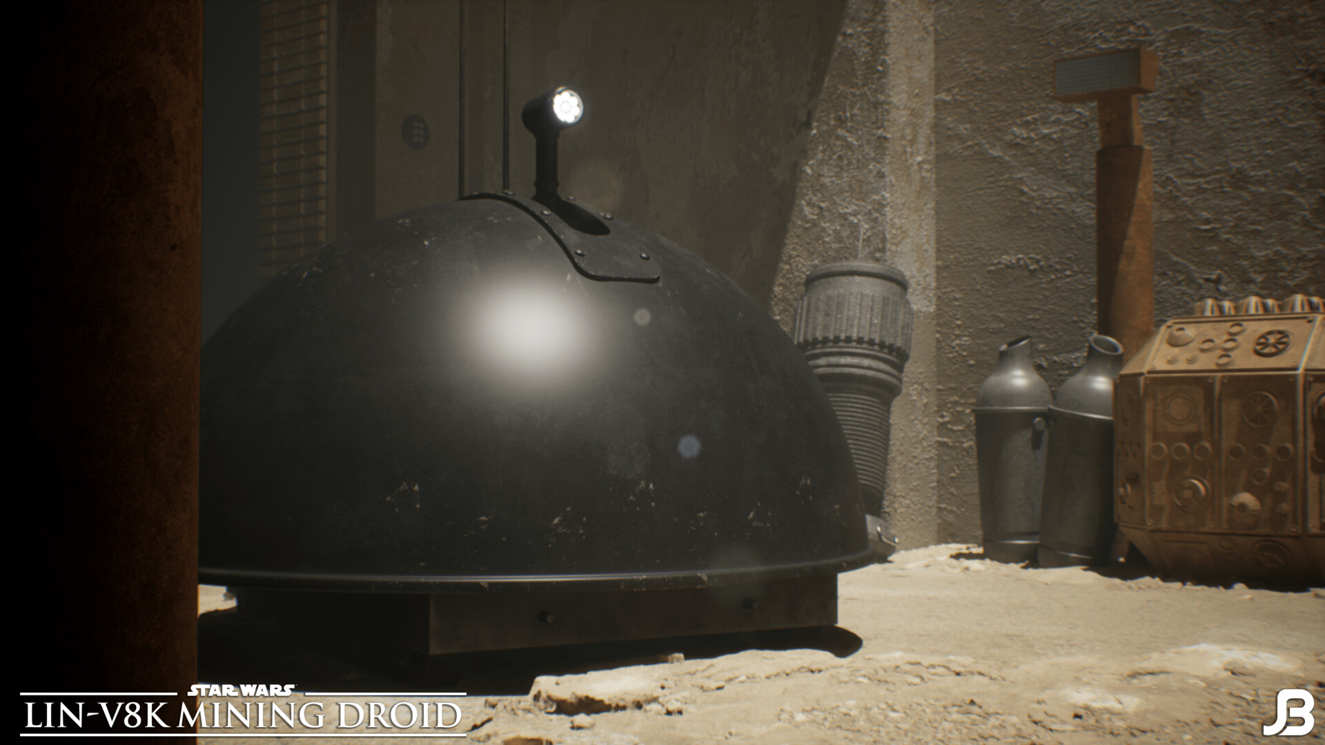 Jesper van den Boogert - LIN-V8K Mining Droid - Star Wars