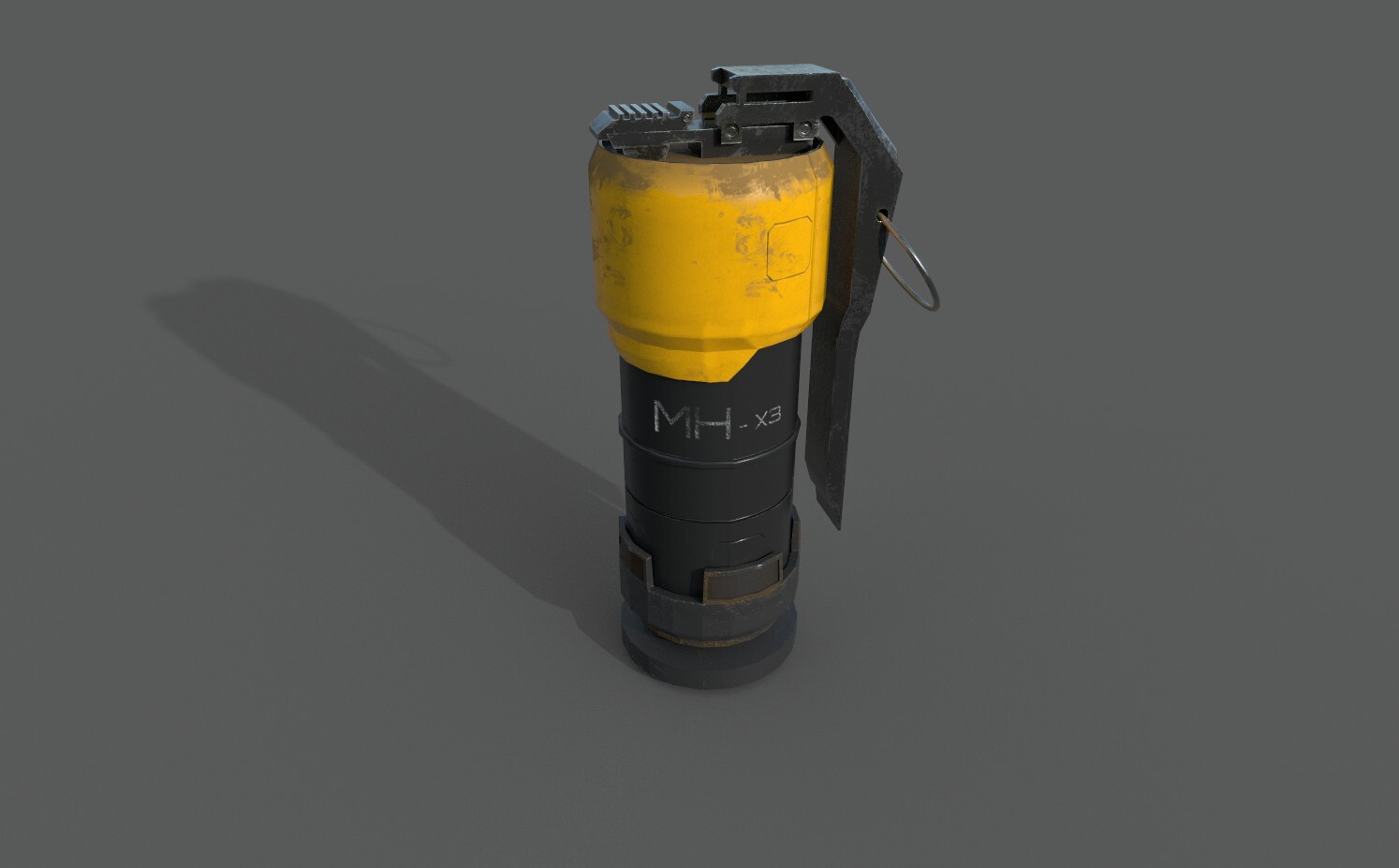 ArtStation - Futuristic Grenade