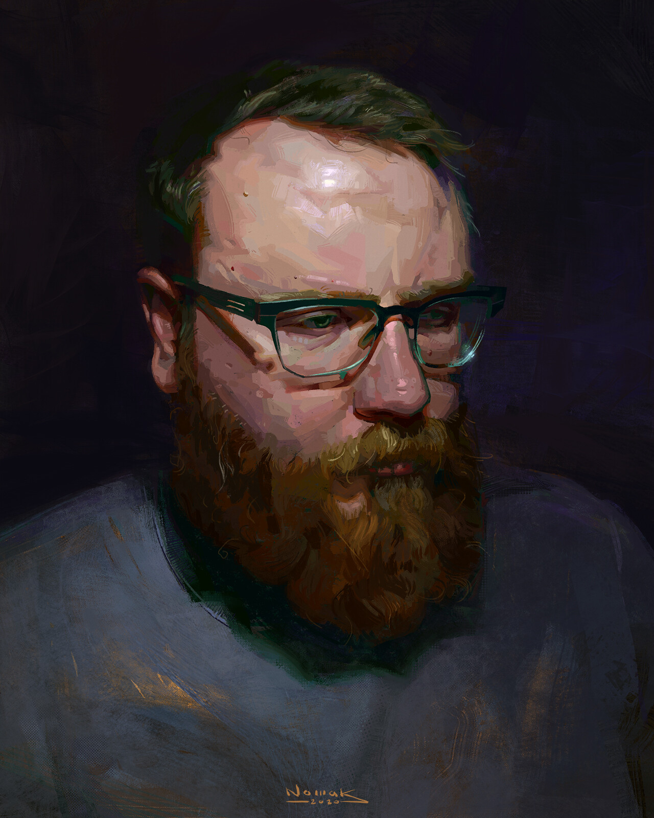 ArtStation - Self Portrait 2020