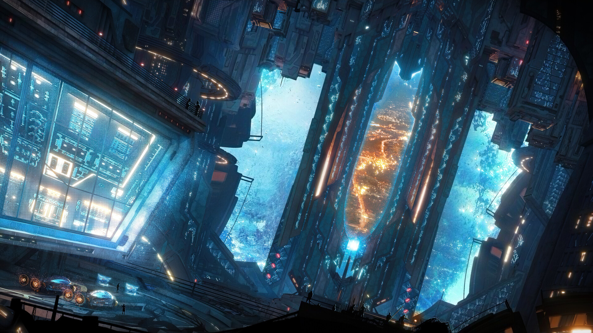 ArtStation - Distorted Reality- A Crack in Time