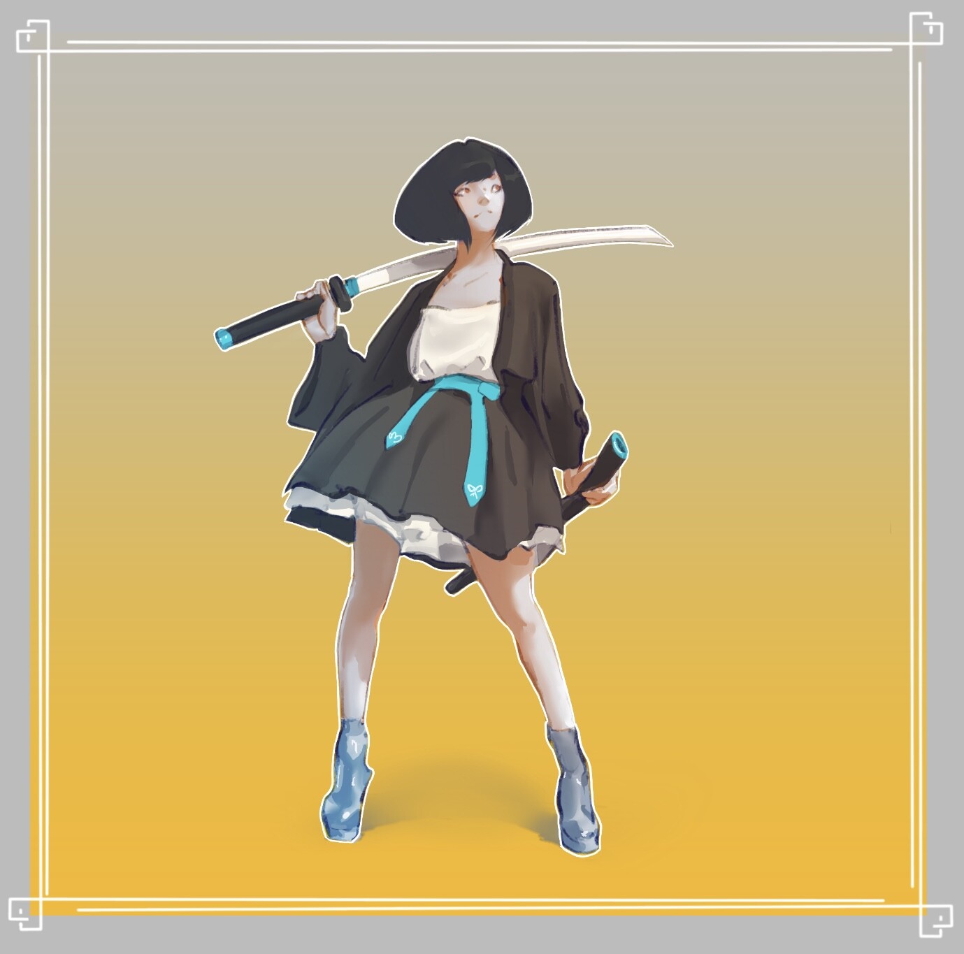 ArtStation - Katana Girl