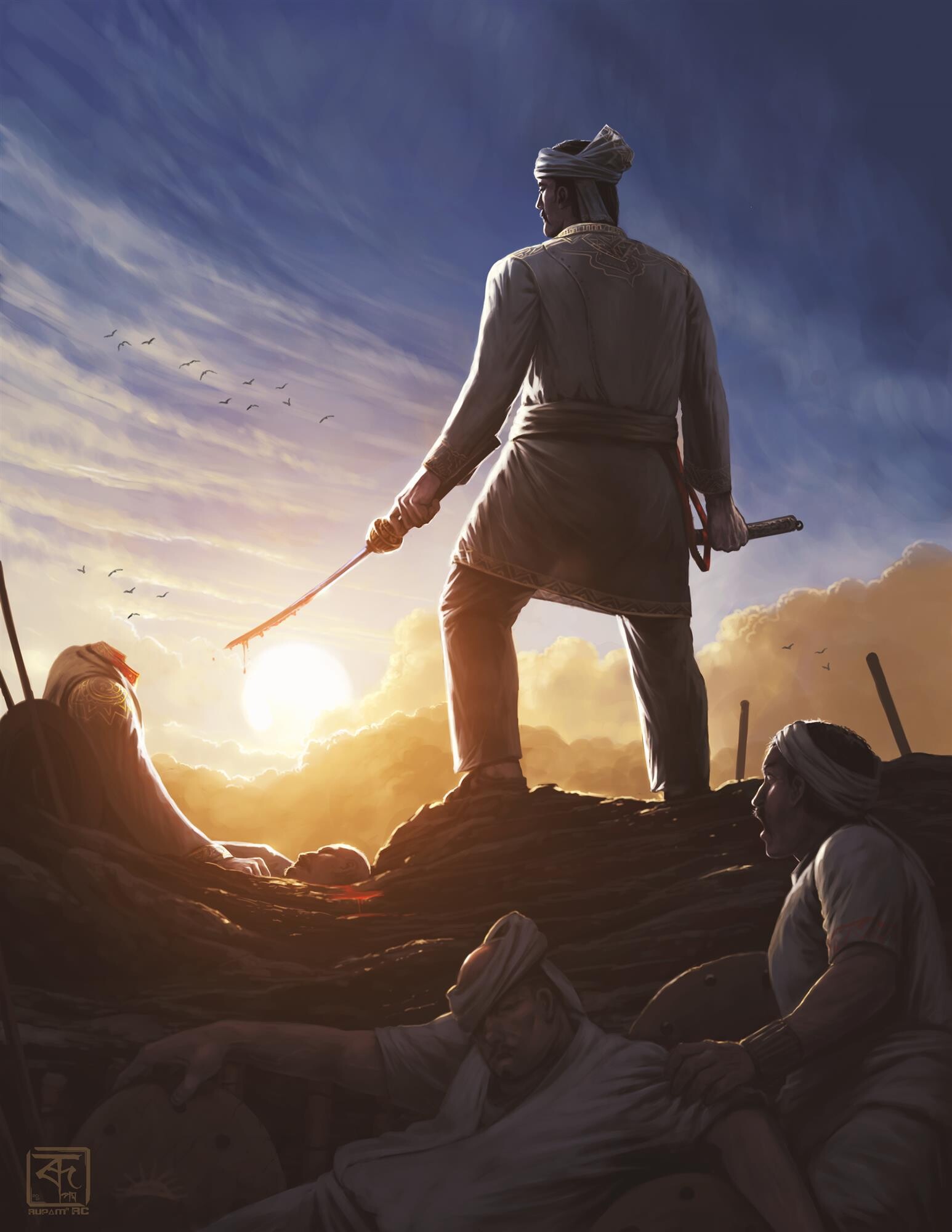 ArtStation - Lachit Borphukan- Real Heroes Of Bharat (The NEW Series)