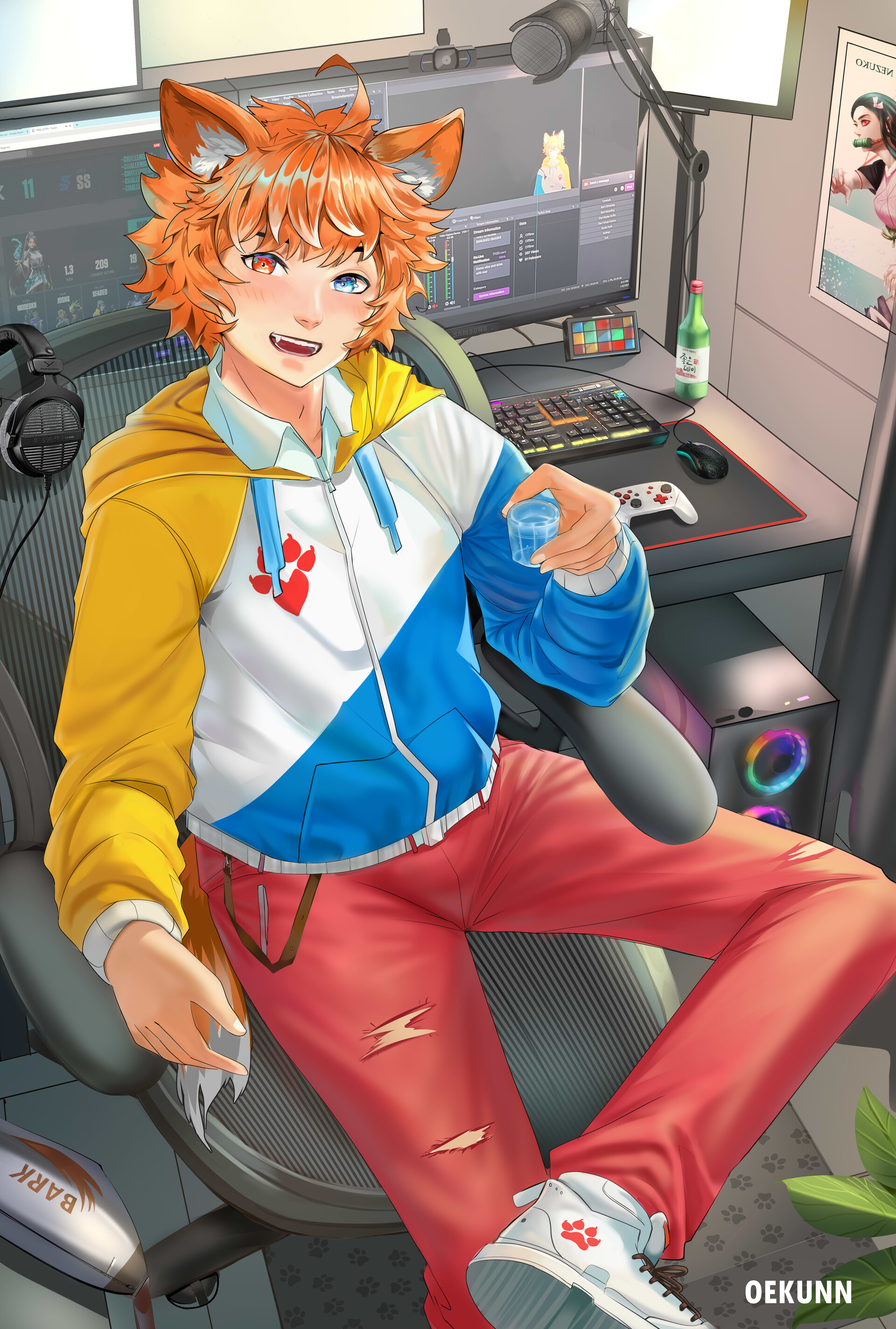 ArtStation - Character Illustration Commision for "Cosmo"