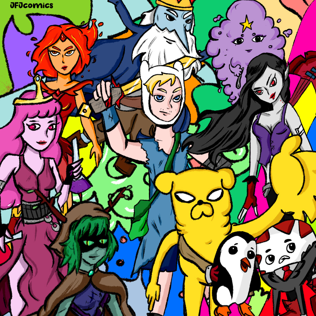ArtStation - Adventure Time @Jfjcomics