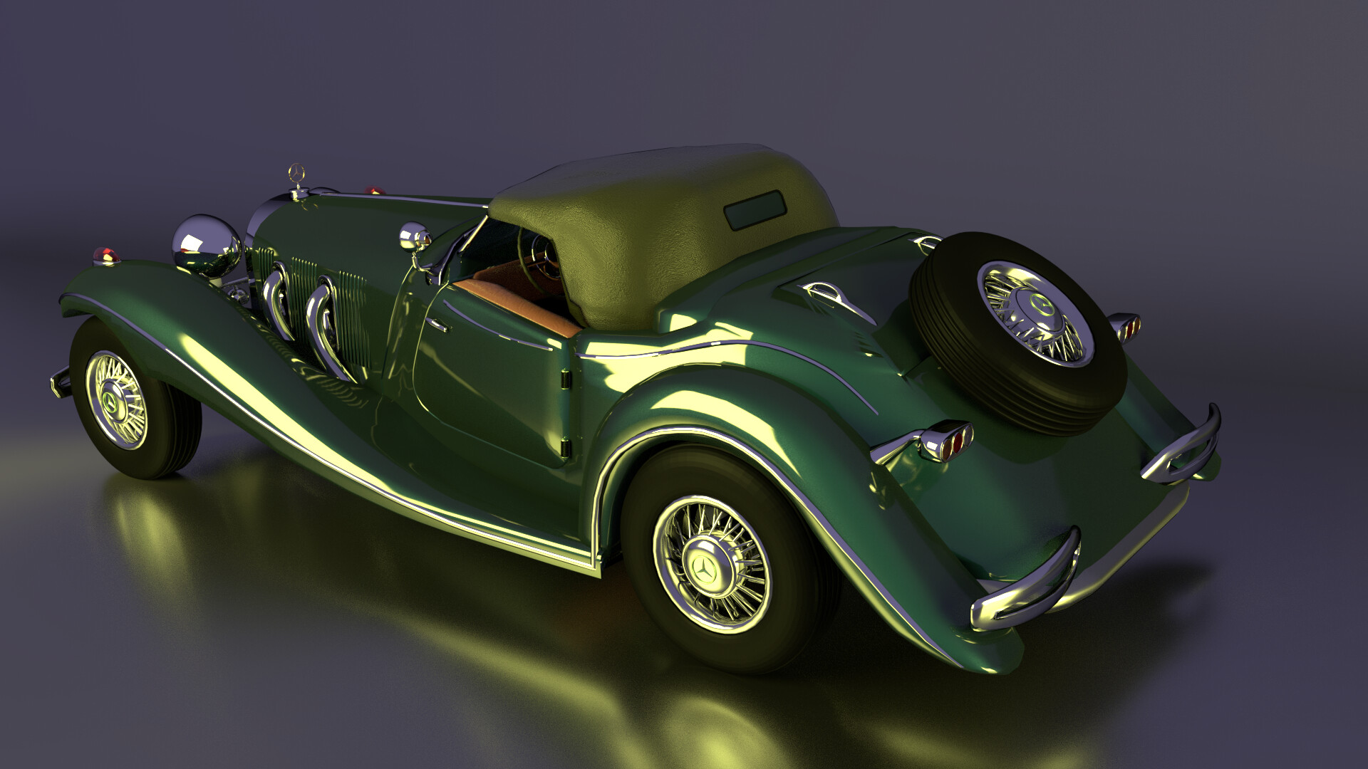 ArtStation - VINTAGE CAR