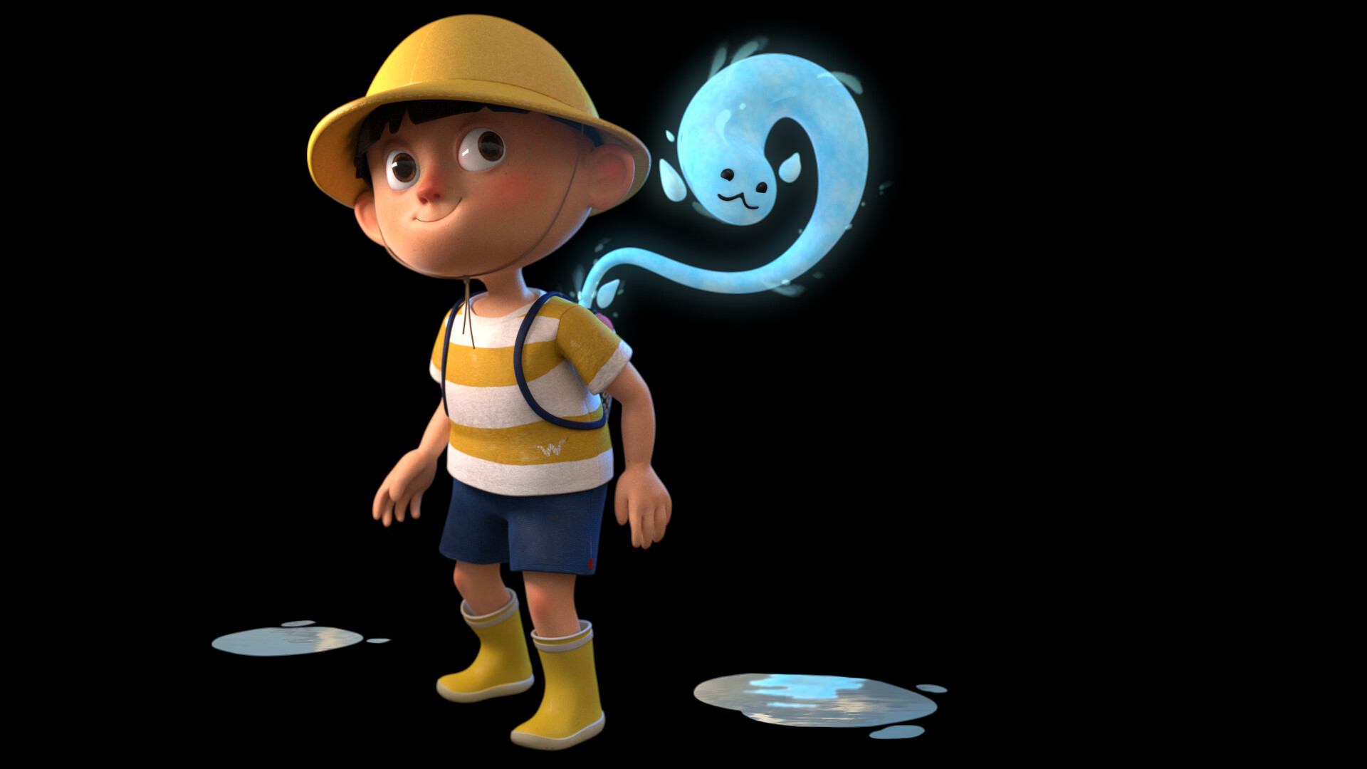 ArtStation - Rainy day - Character design