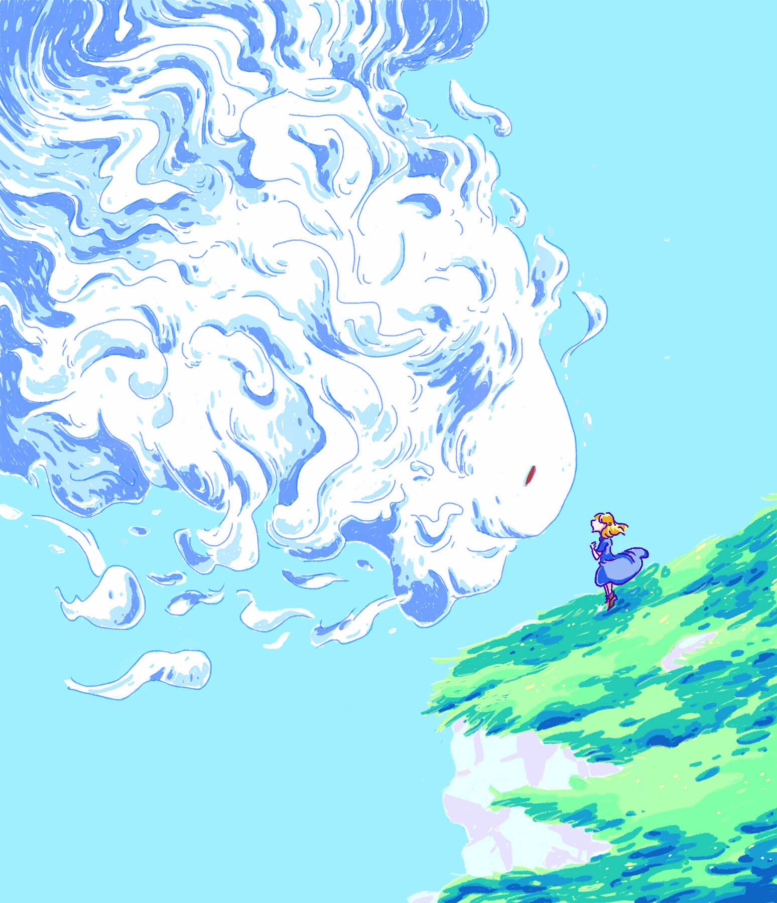 ArtStation - Talking to the wind