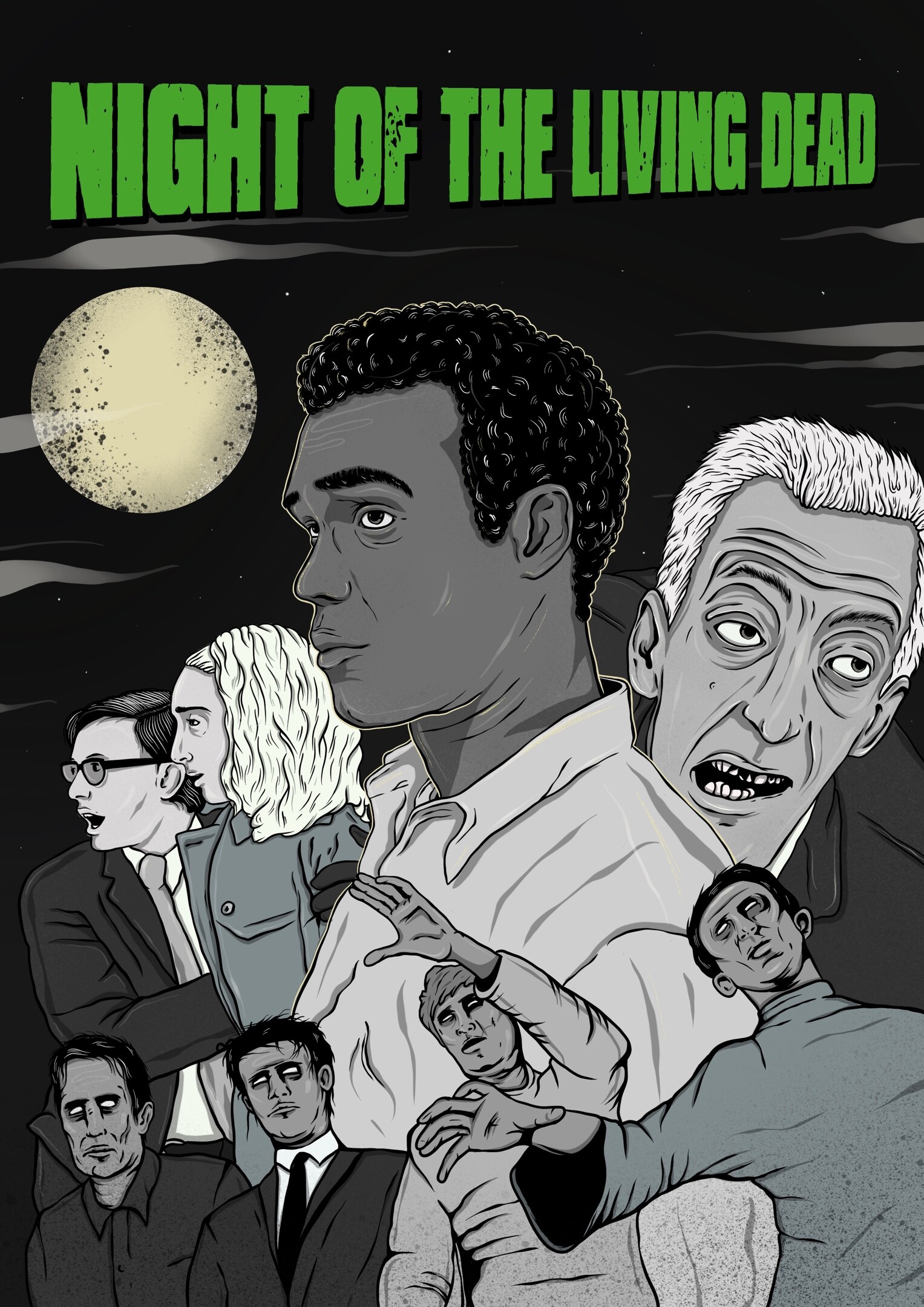 ArtStation - Night Of The Living Dead